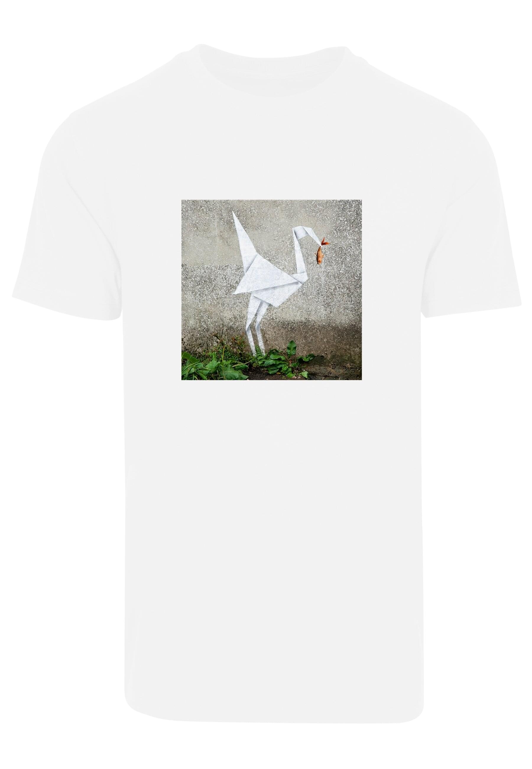 Merchcode T-Shirt »Merchcode Herren Origami Bird T-Shirt«, (1 tlg.) | BAUR