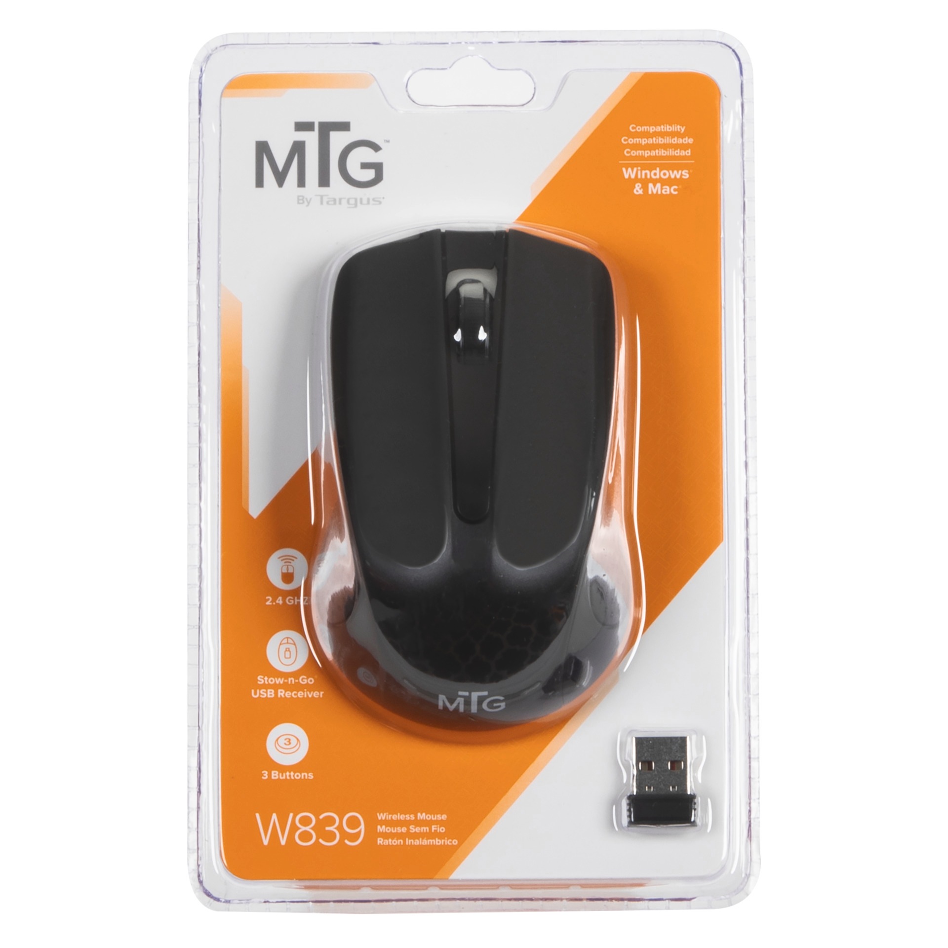 Targus Maus »MTG Wireless 2.4 Ghz 3 Button Optical Mouse«, Funk | BAUR