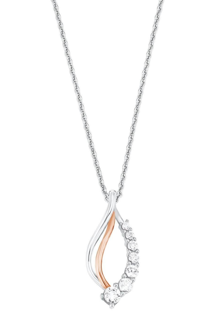 Amor Kette mit Anhänger »2026245«, mit Zirkonia (synth.) für bestellen ...