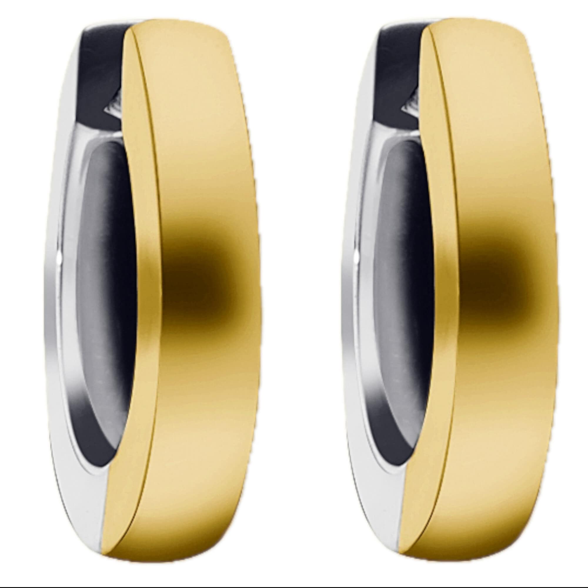 ONE ELEMENT Paar Creolen »Ohrringe Creolen aus 585 Gelbgold Ø 12,0 x 2,0 mm«, Damen Gold Schmuck ...