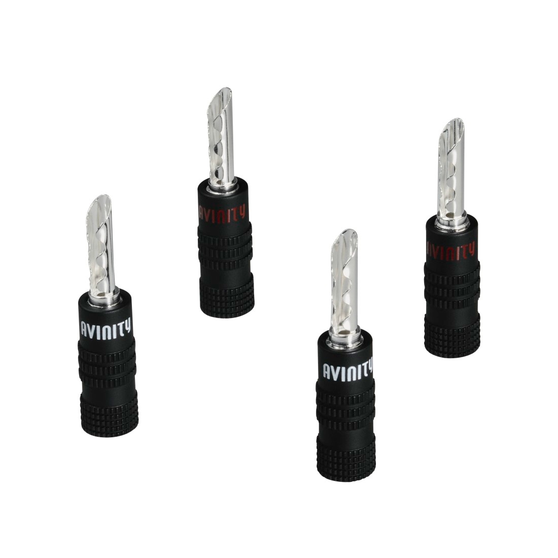 AVINITY Audio-Adapter »Bananenstecker-Set, "Tube", versilbert ...