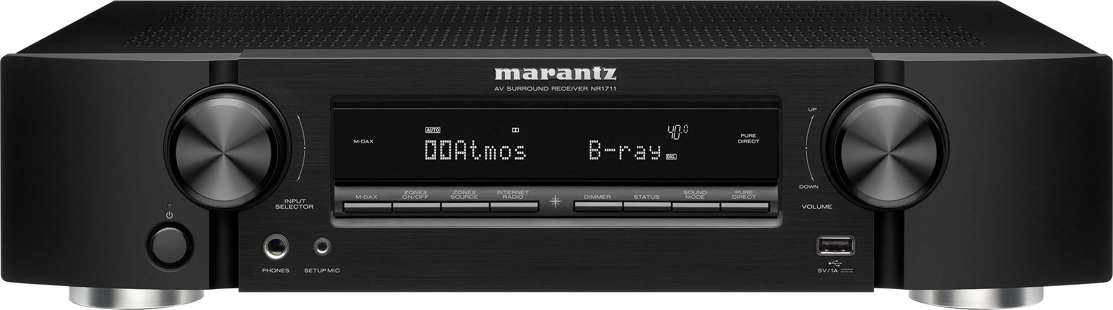Marantz AV-Receiver »NR1711«, 7.2, (WLAN-LAN (Ethernet)-Bluetooth 3D ...