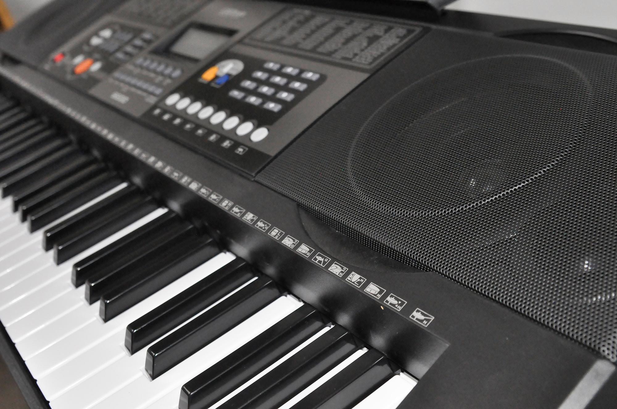 Clifton Home-Keyboard »61-Tasten Keyboard mit LC-Display«, mit Ständer ...