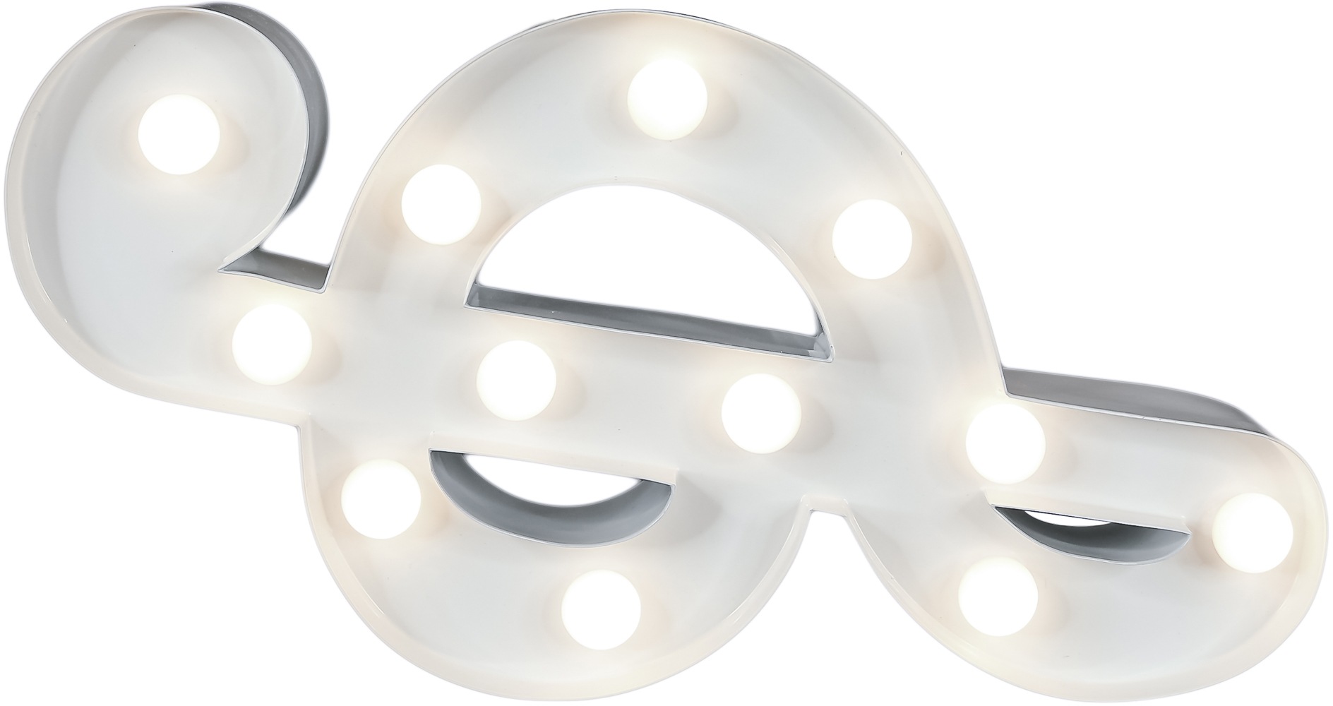 MARQUEE LIGHTS LED Dekolicht »Music-Clef«, 12 flammig-flammig ...