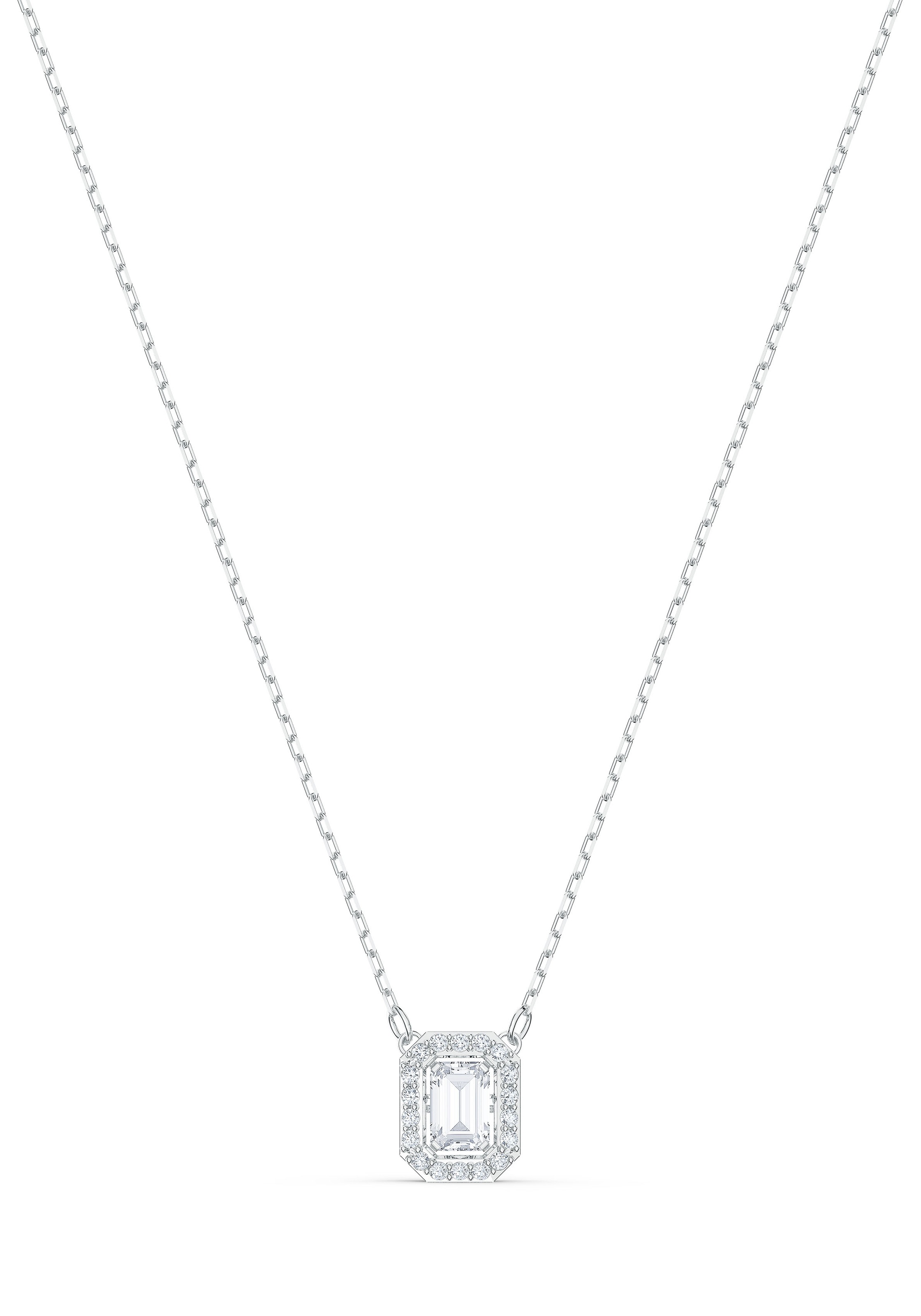 Swarovski Kette mit Anhänger »Millenia, Octagon-Schliff, 5598421 ...