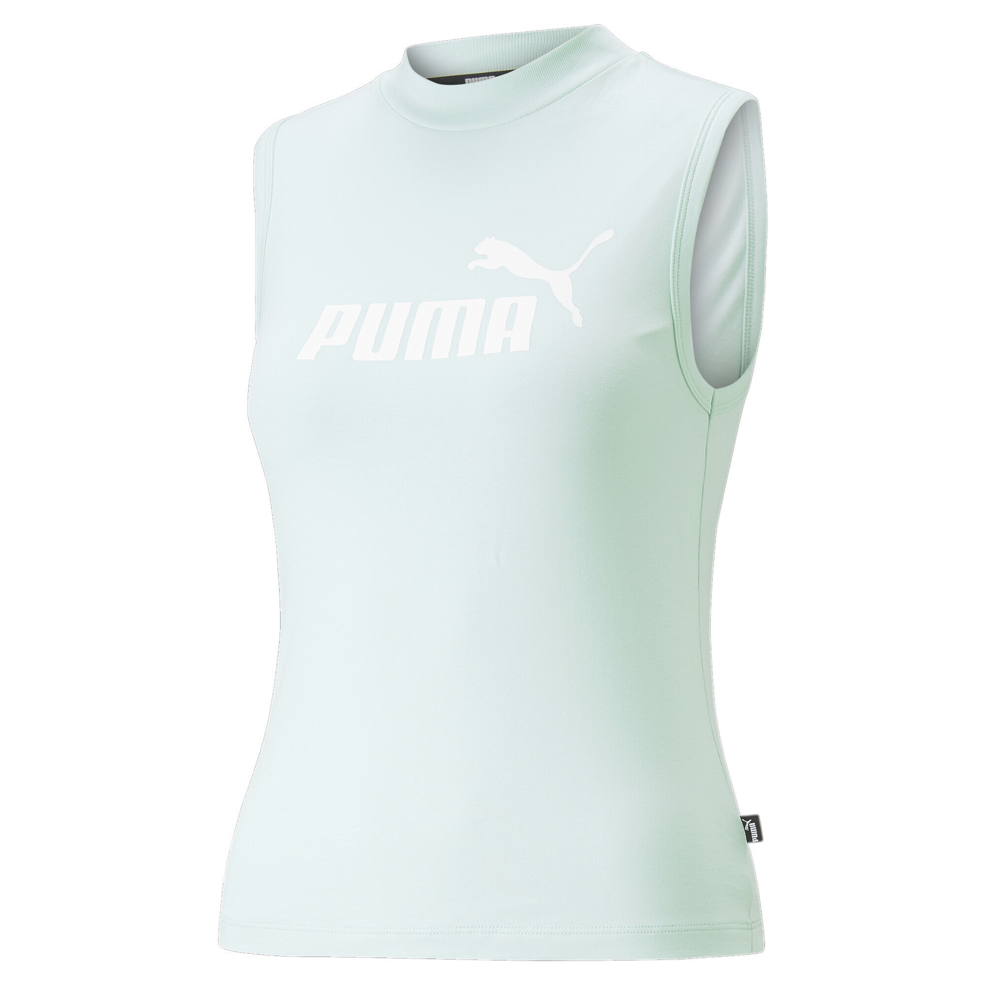 PUMA Tanktop »Essentials+ Slim Logo Tank-Top Damen« | BAUR