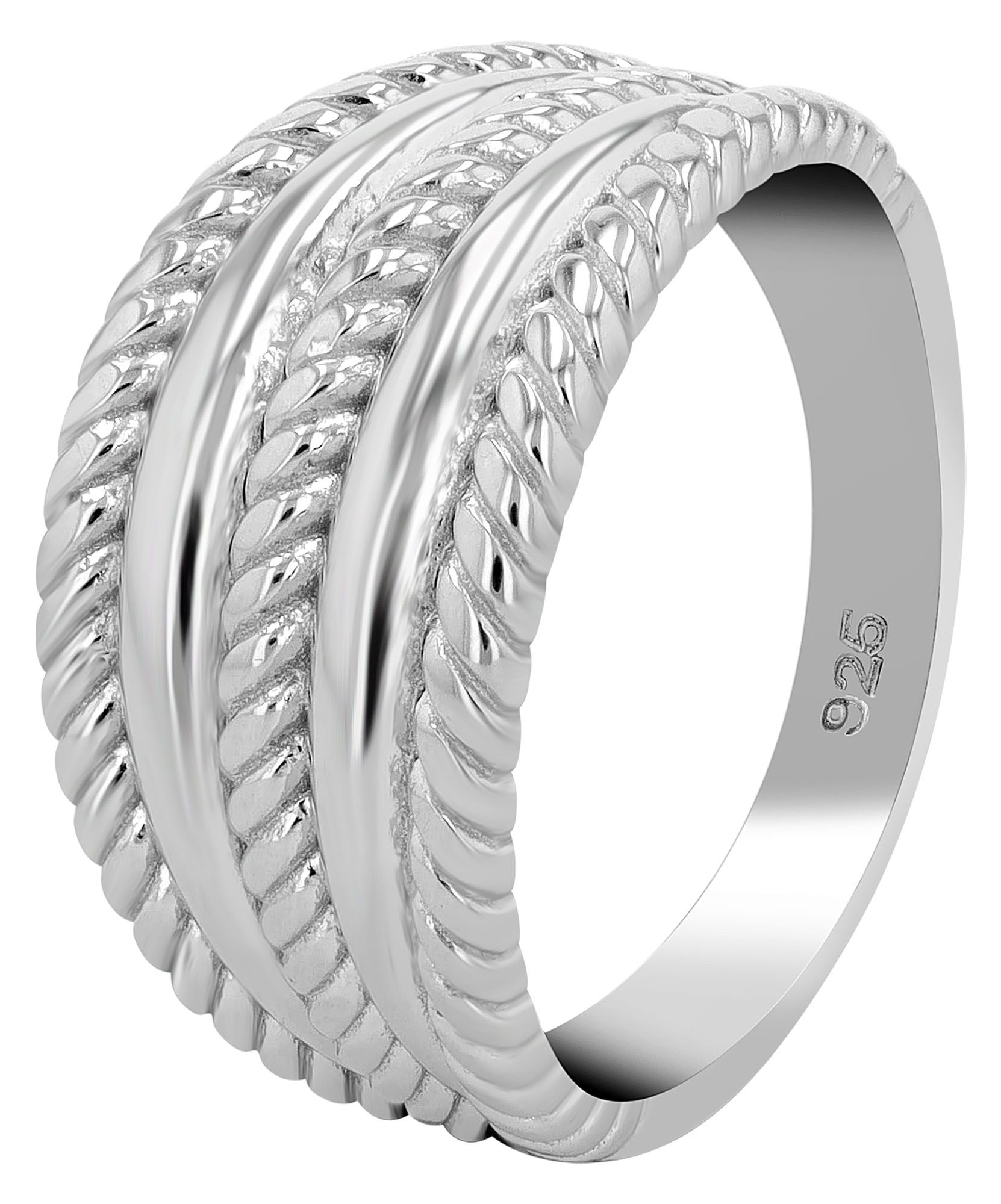 Adelia´s Fingerring »Damen Ring aus 925 Silber« Eine schöne ...