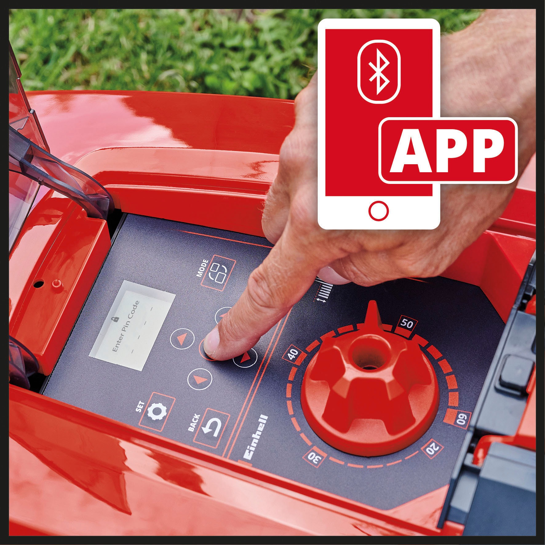 Einhell Rasenmähroboter »FREELEXO 800 LCD BT+«, Inklusive Akku und ...