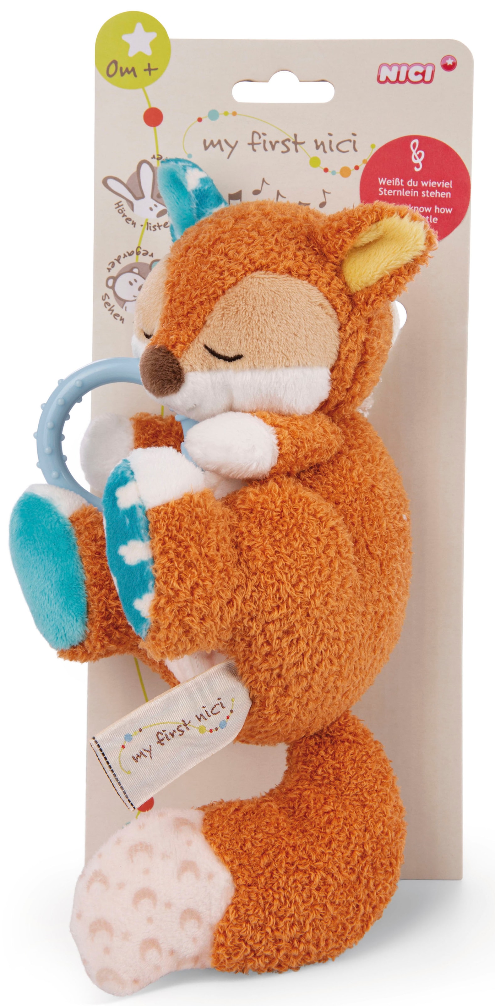 Nici Spieluhr »My First NICI, Fuchs Finni schlafend, 20 cm« | BAUR