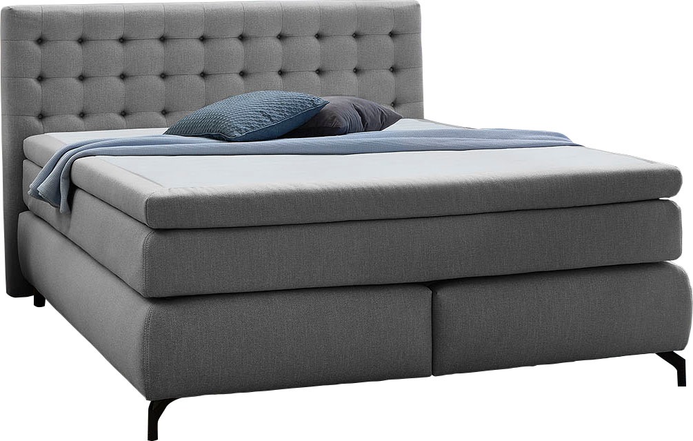 Jockenhöfer Gruppe Boxspringbett »Jessica«, mit Topper | BAUR
