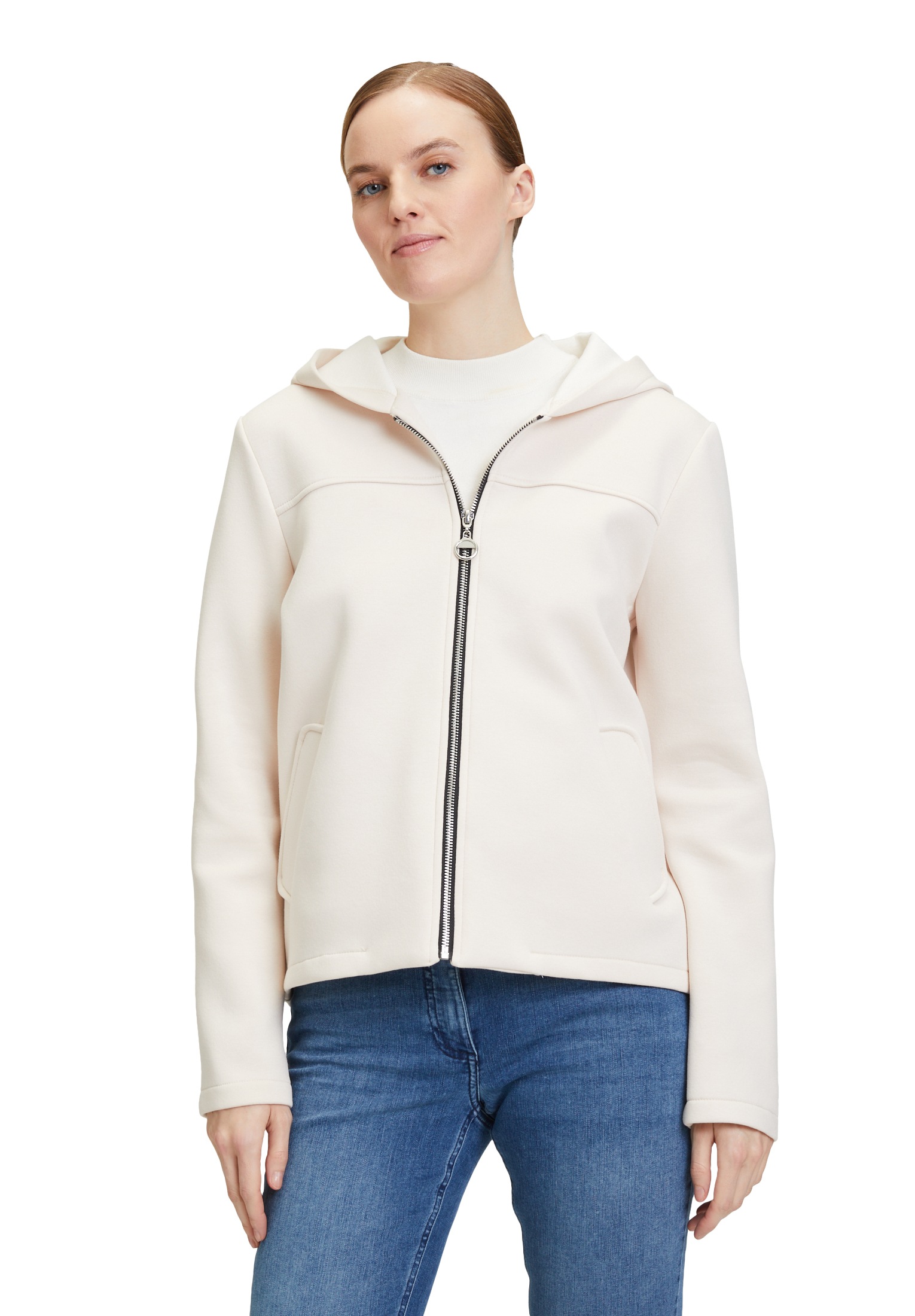 Amber & June Outdoorjacke »Amber & June Übergangsjacke mit Kapuze«, mit ...