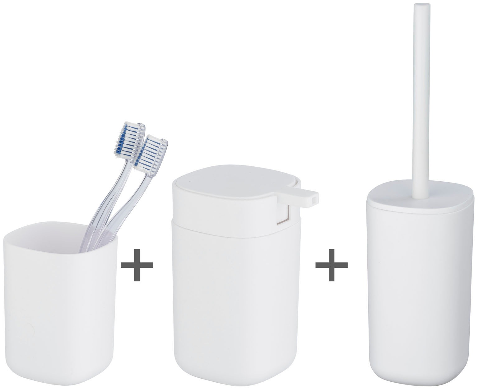 WENKO Badaccessoire-Set »Davos«, (Set, 3 tlg.) kaufen | BAUR