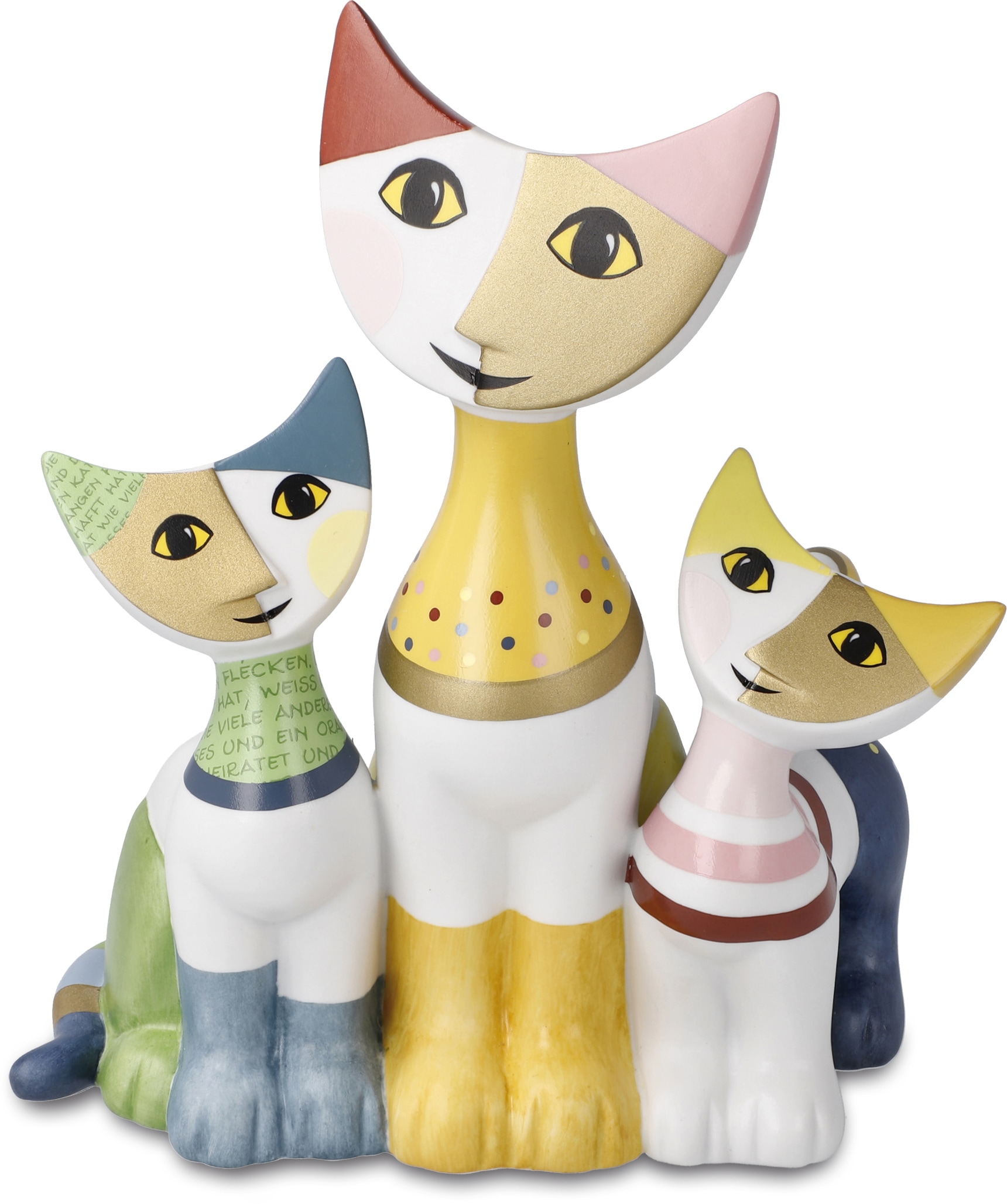 Goebel Sammelfigur »Figur Rosina Wachtmeister - "Famiglia felice"«, Katzen-Trio kaufen | BAUR