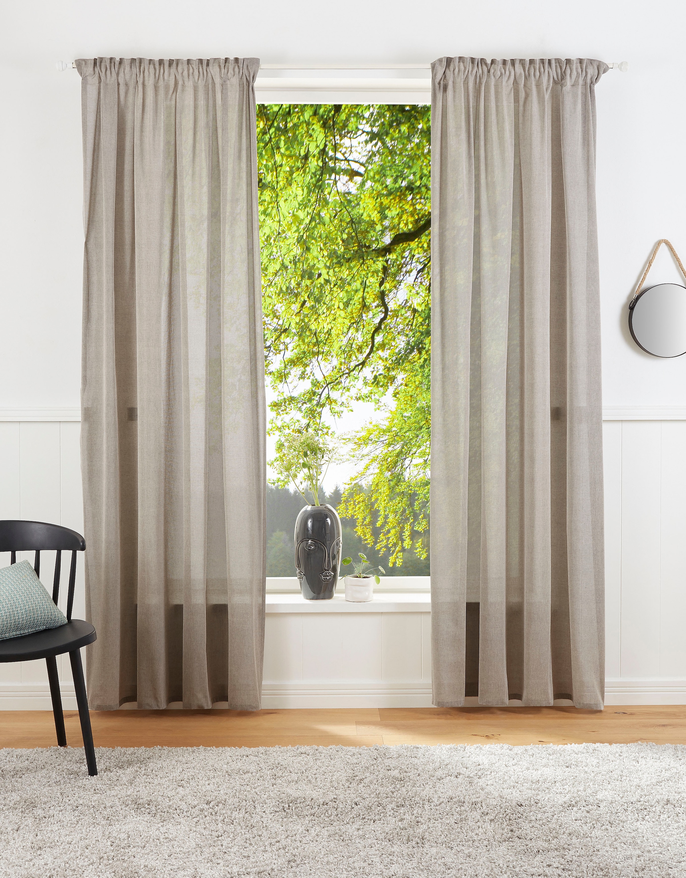 LeGer Home by Lena Gercke Vorhang »Lanea«, (1 St.), Leinenoptik, 1 ...