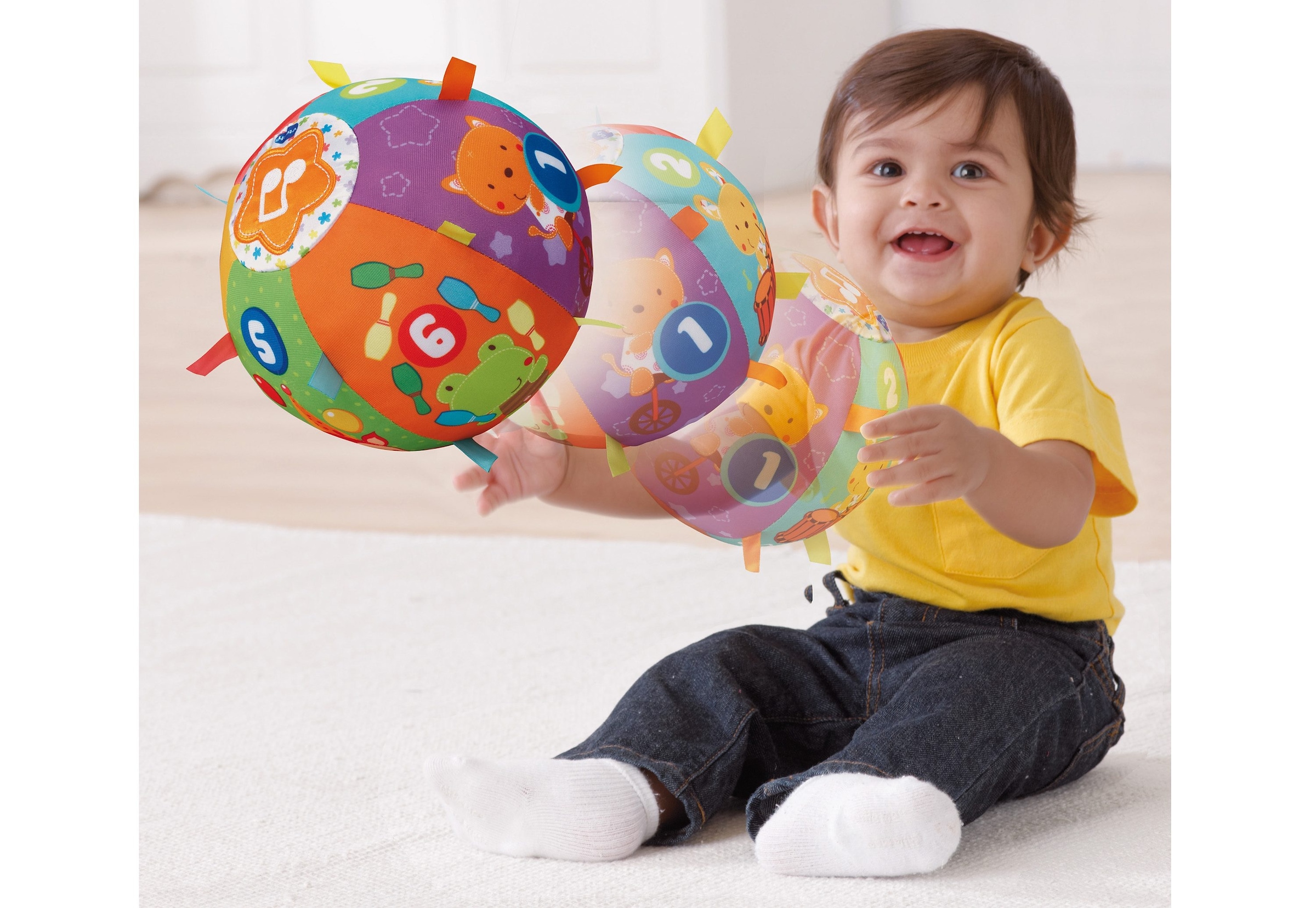 Vtech® Softball »VTechBaby, 1-2-3 Tierspaß Ball« | BAUR