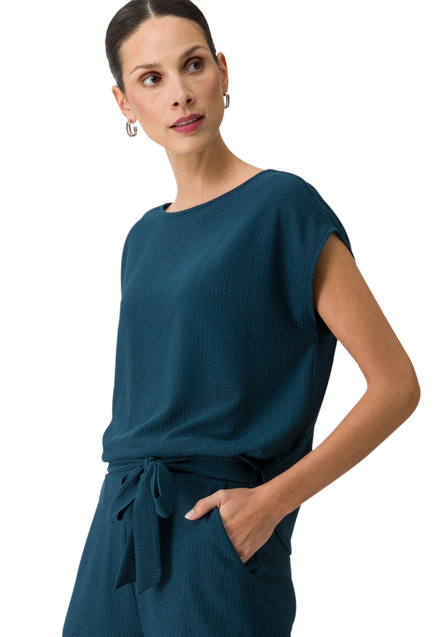 Zero Shirtbluse »zero Blusenshirt mit Rückenausschnitt« für kaufen | BAUR