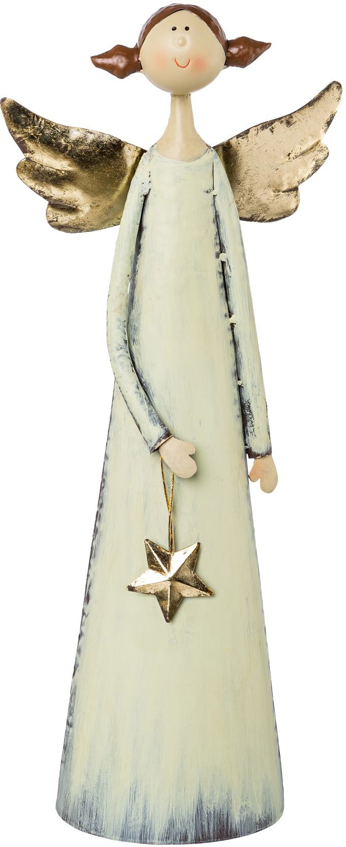 Creativ deco Engelfigur »Weihnachtsdeko«, mit niedlichem Gesicht und ...