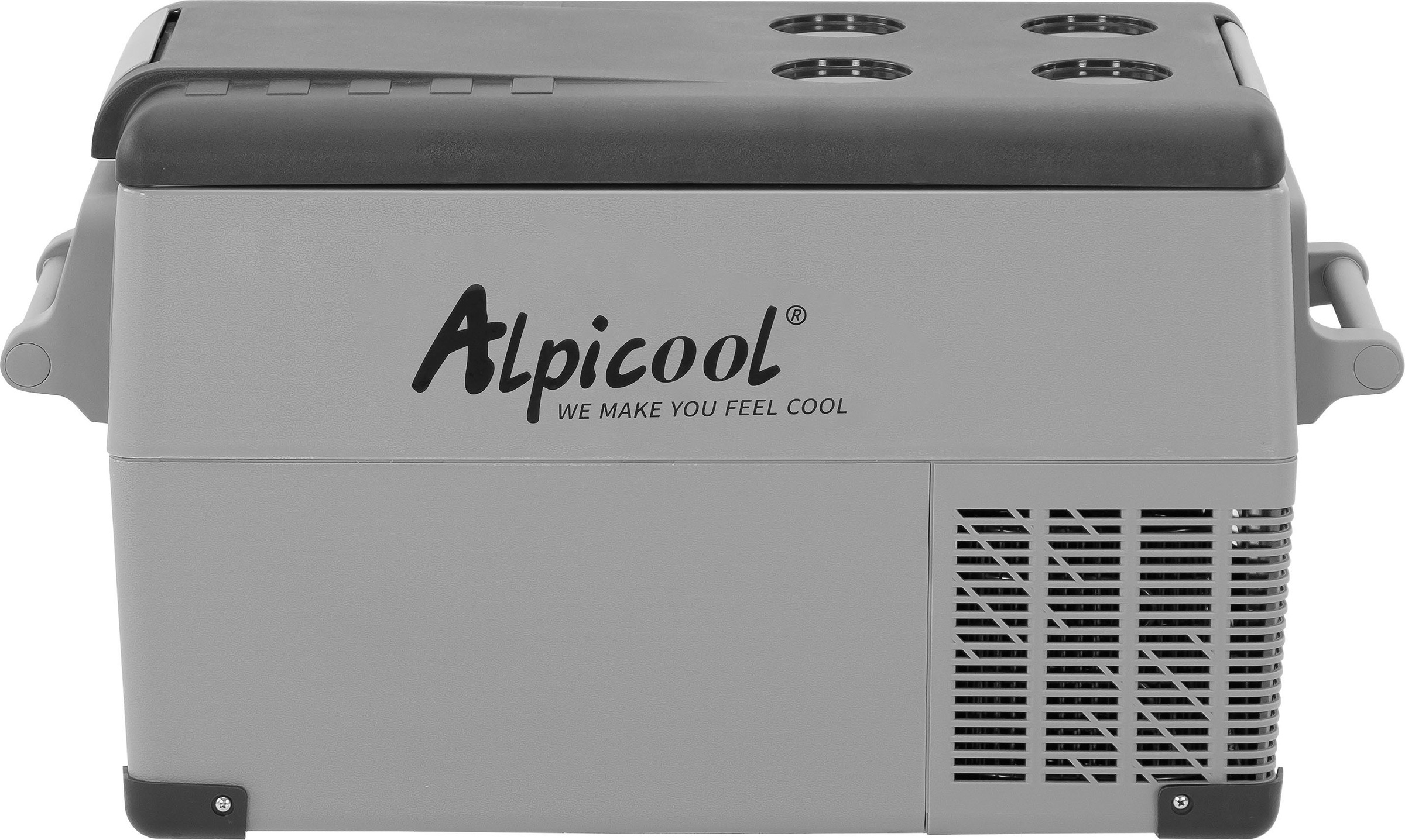 ALPICOOL Elektrische Kühlbox »CF55«, Im Fahrzeug (12V Kfz-Anschluss) und zu Hause nutzbar per ...