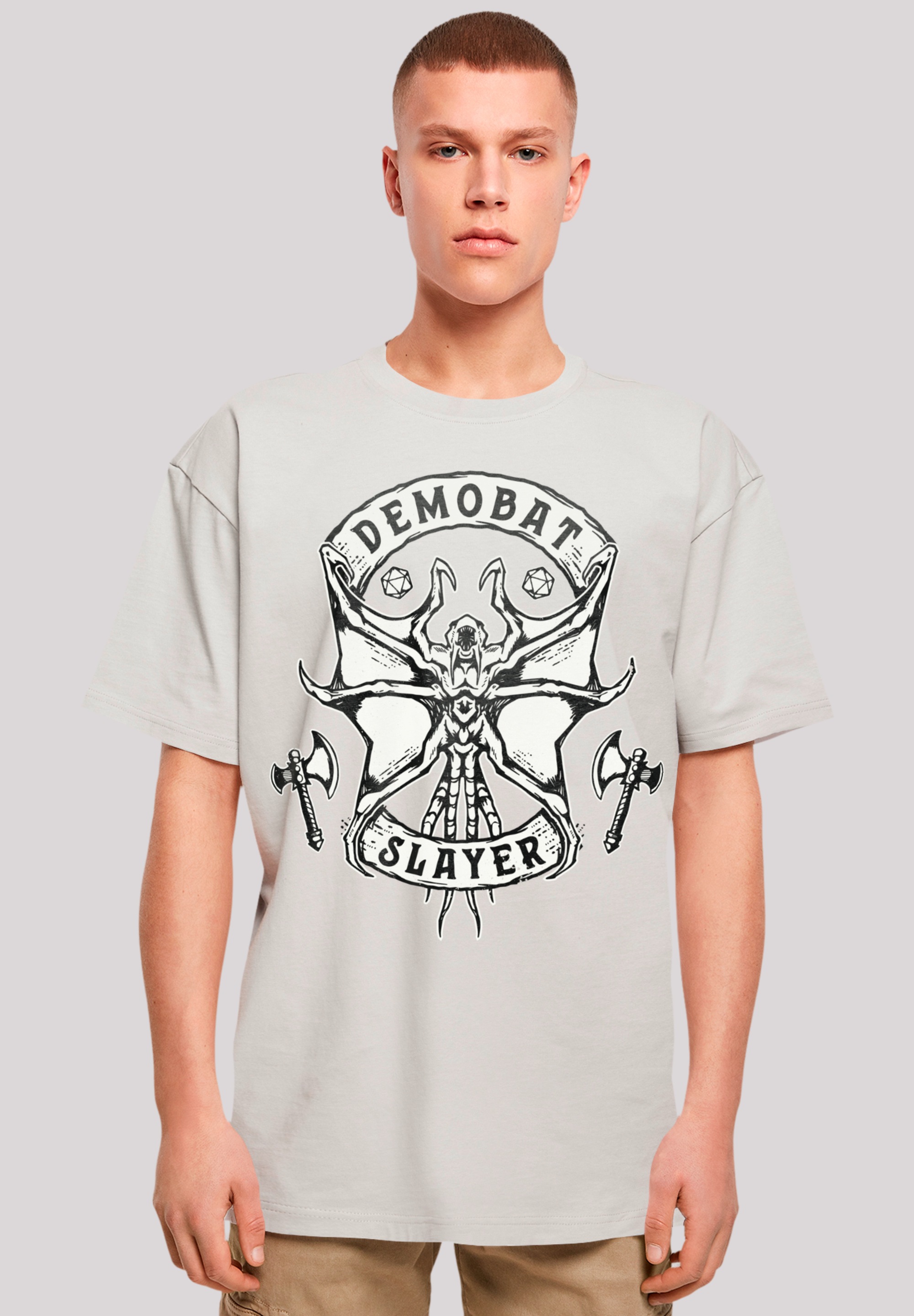 F4NT4STIC T-Shirt »Stranger Things Demobat Slayer«, Premium Qualität | BAUR