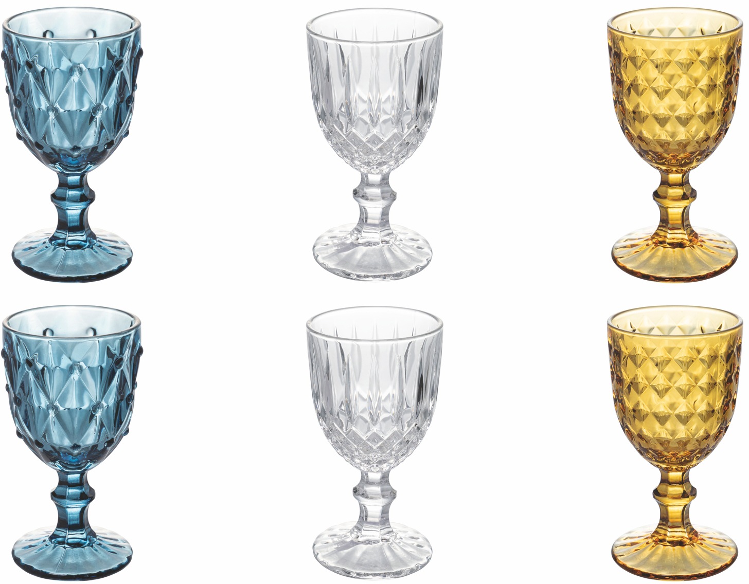 Villa d'Este Weinglas »Loira«, (Set, 6 tlg.) | BAUR