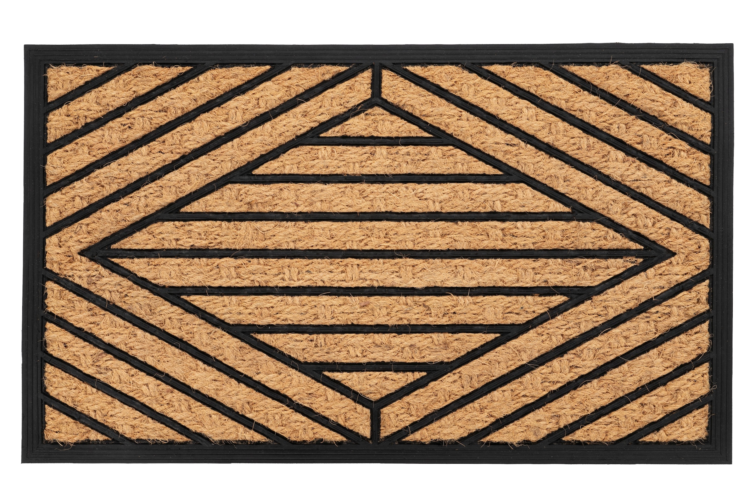 Kayoom Fußmatte »Fußmatte Entry 325« rechteckig 11 mm Höhe Kurzflor | BAUR