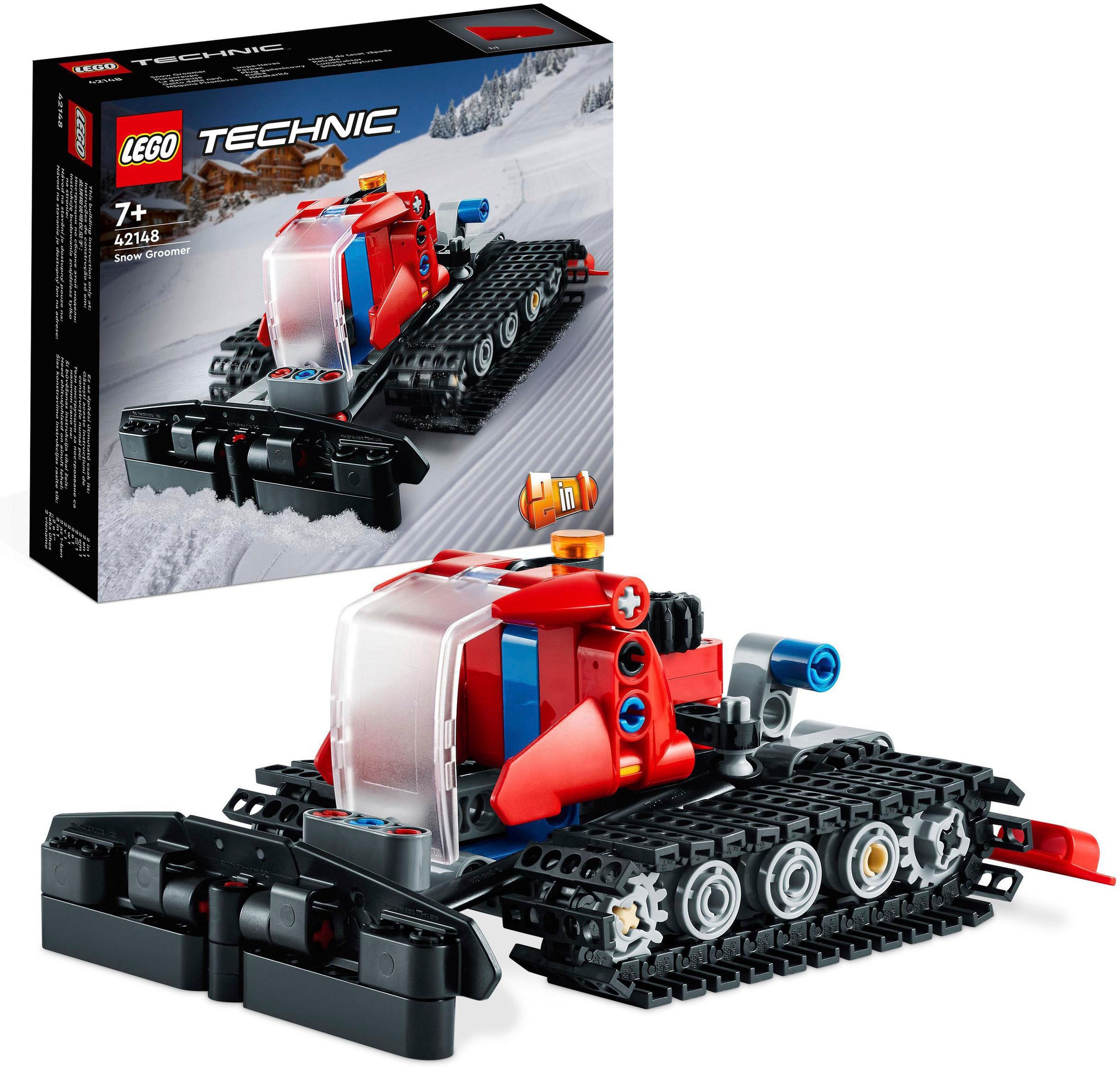 LEGO® Konstruktionsspielsteine »Pistenraupe (42148), LEGO® Technic ...