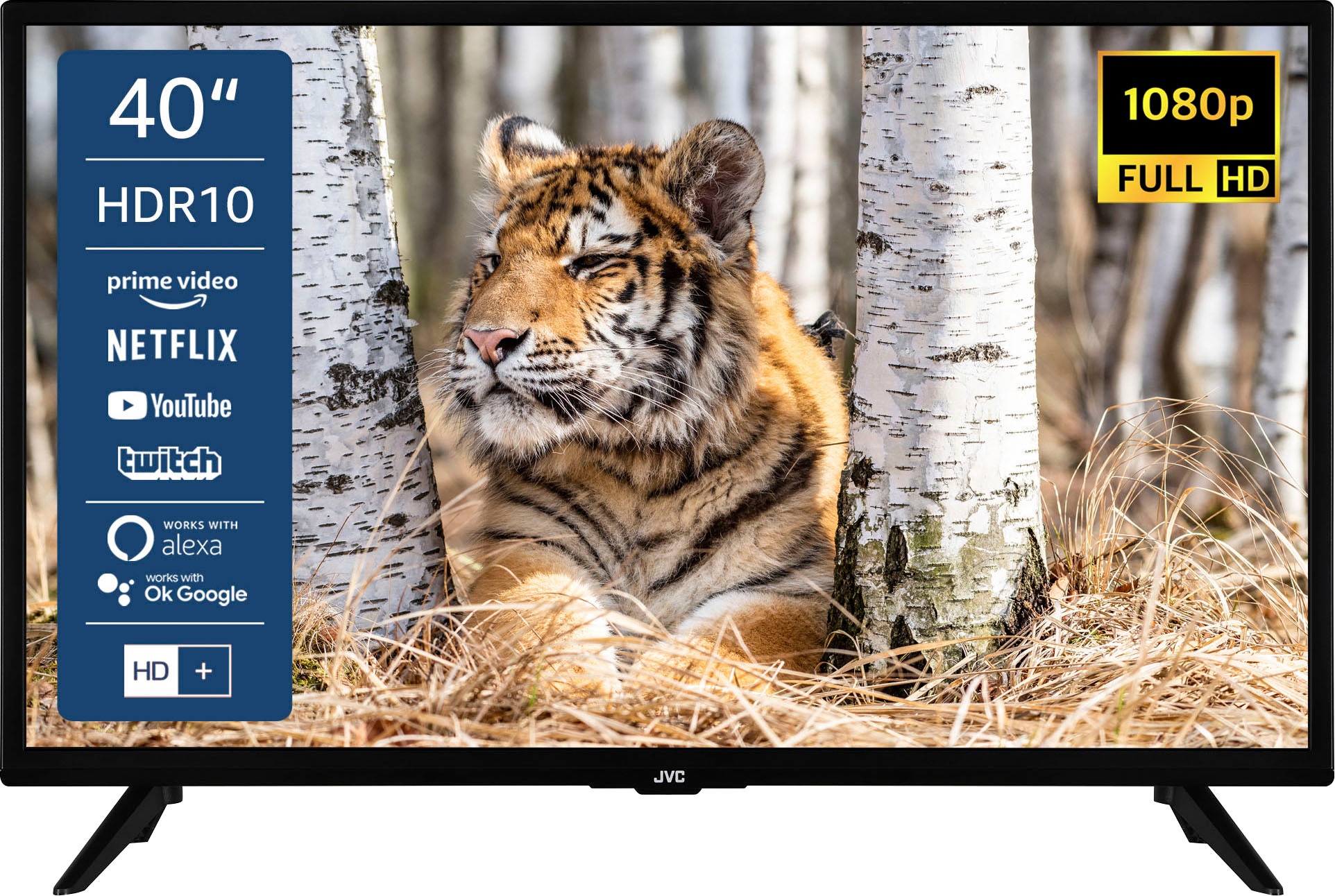 JVC LED-Fernseher, 102 cm/40 Zoll, Full HD, Smart-TV | BAUR