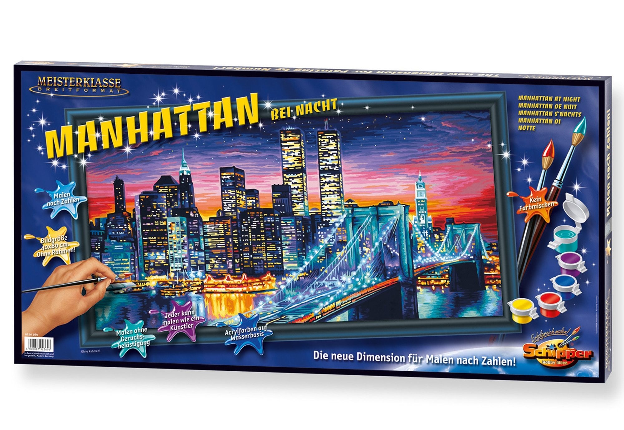 Malen nach Zahlen kaufen den Pinsel schwingen | BAUR