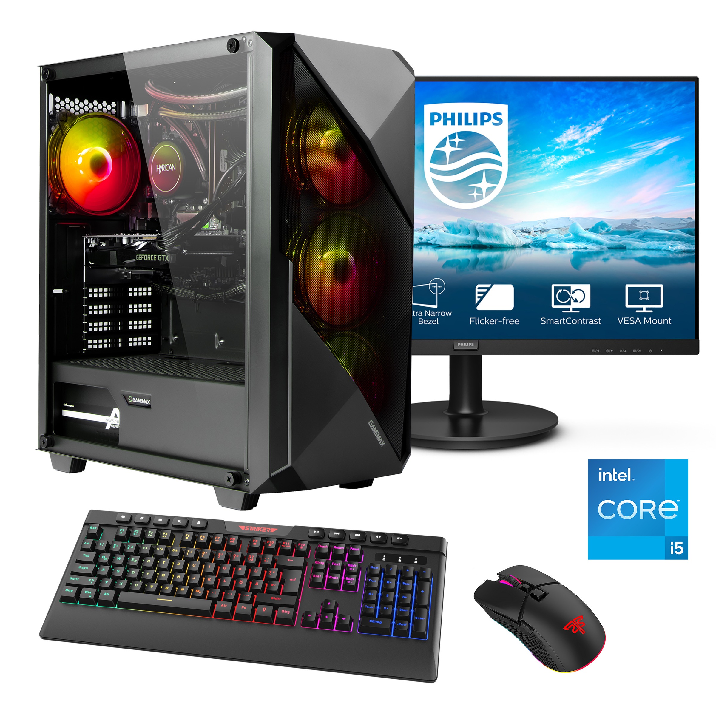 Hyrican Gaming-PC-Komplettsystem »Striker SET02404«, (PCIe SSD Gen4 ...