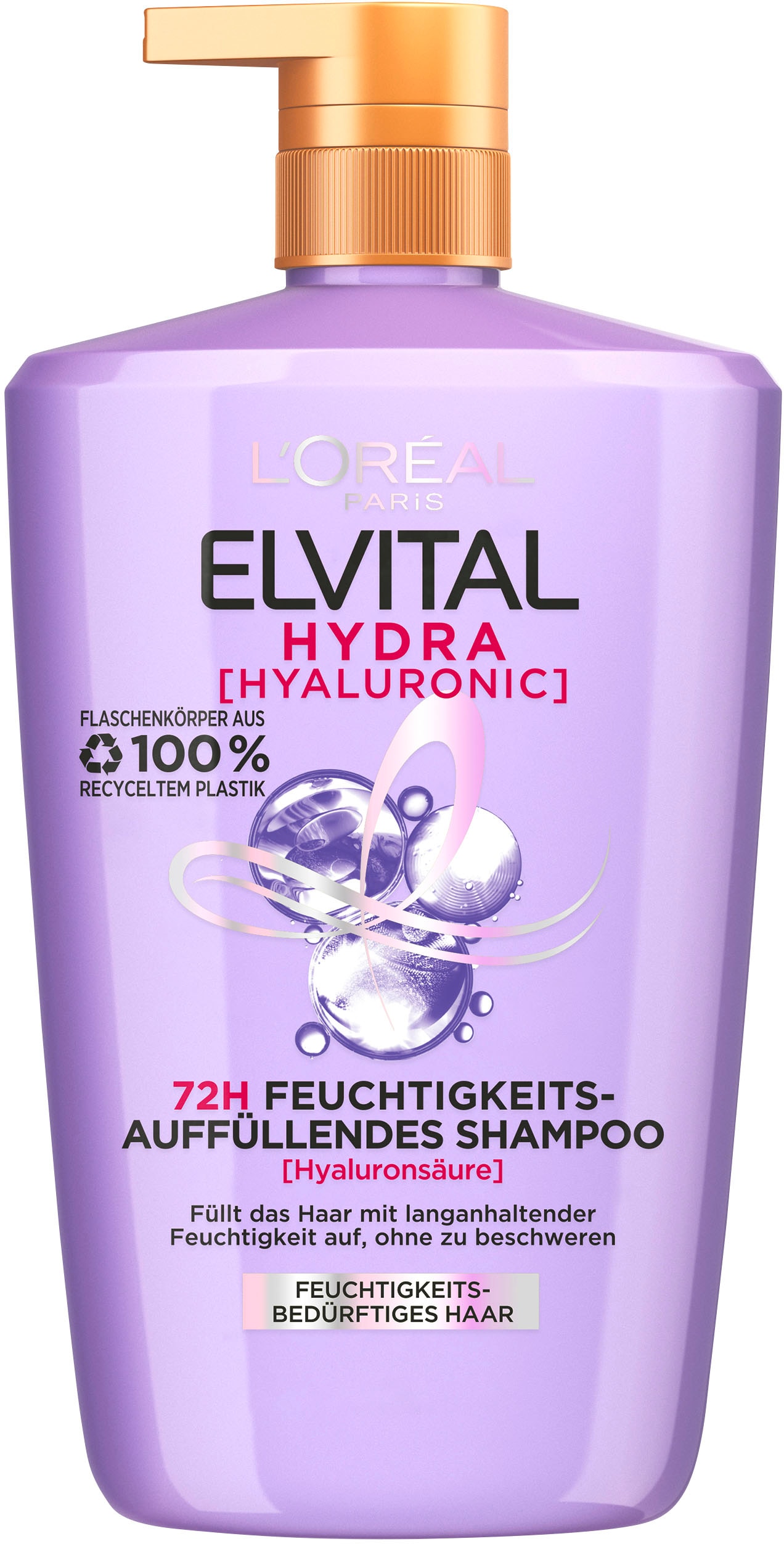 L'ORÉAL PARIS Haarshampoo »L'Oréal Paris Elvital Hydra Hyaluronic ...