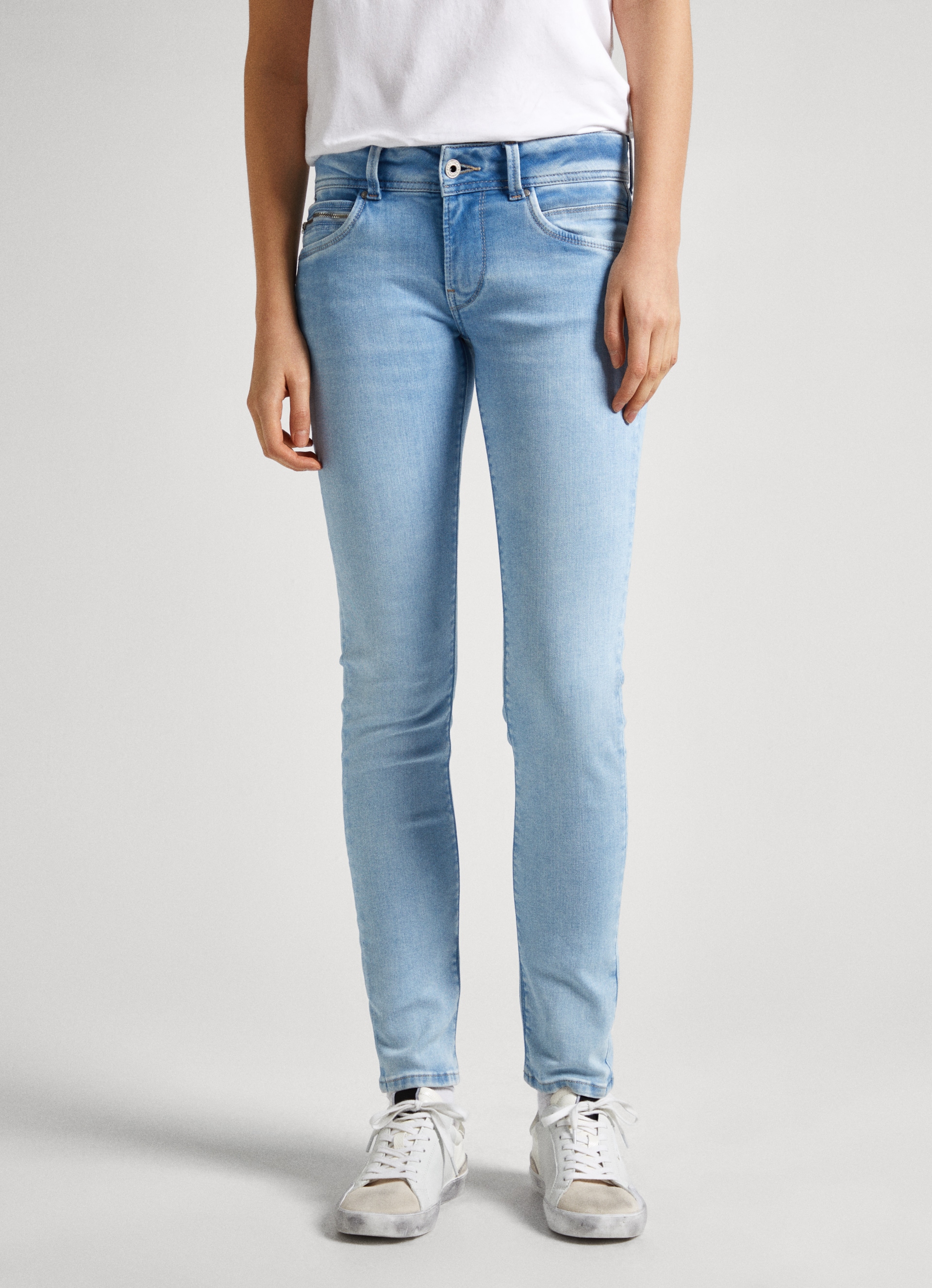 Pepe Jeans Slim-fit-Jeans »Jeans SLIM JEANS LW« | BAUR