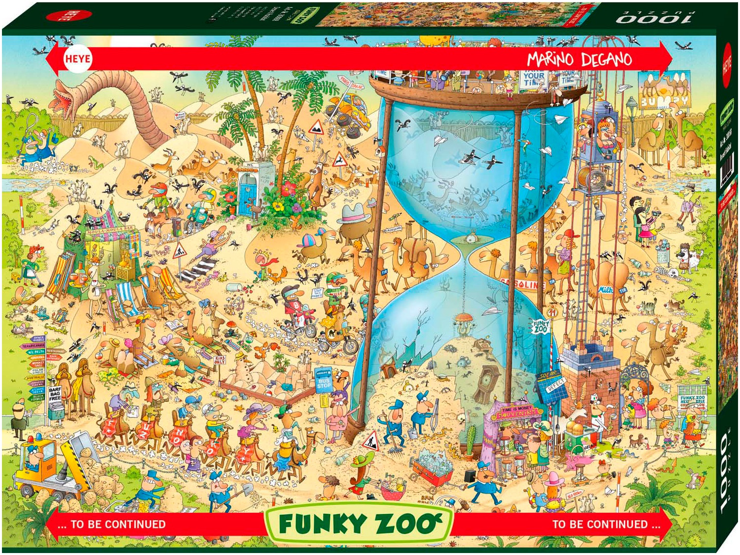 HEYE Puzzle »Desert Habitat / Funky Zoo«, Made in Germany | BAUR