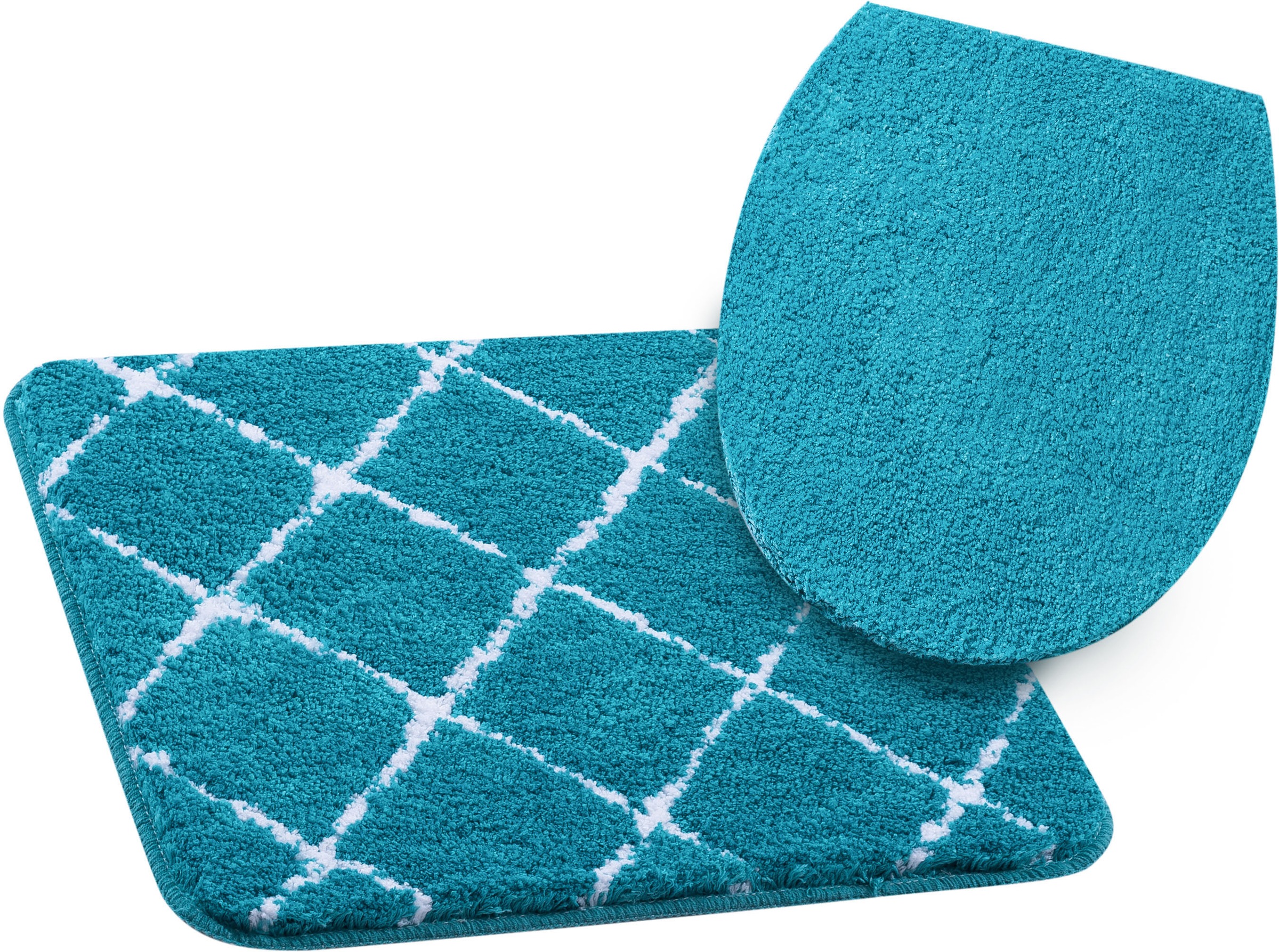 Leonique Badematte »Bella«, Höhe 25 mm, rutschhemmend beschichtet ...