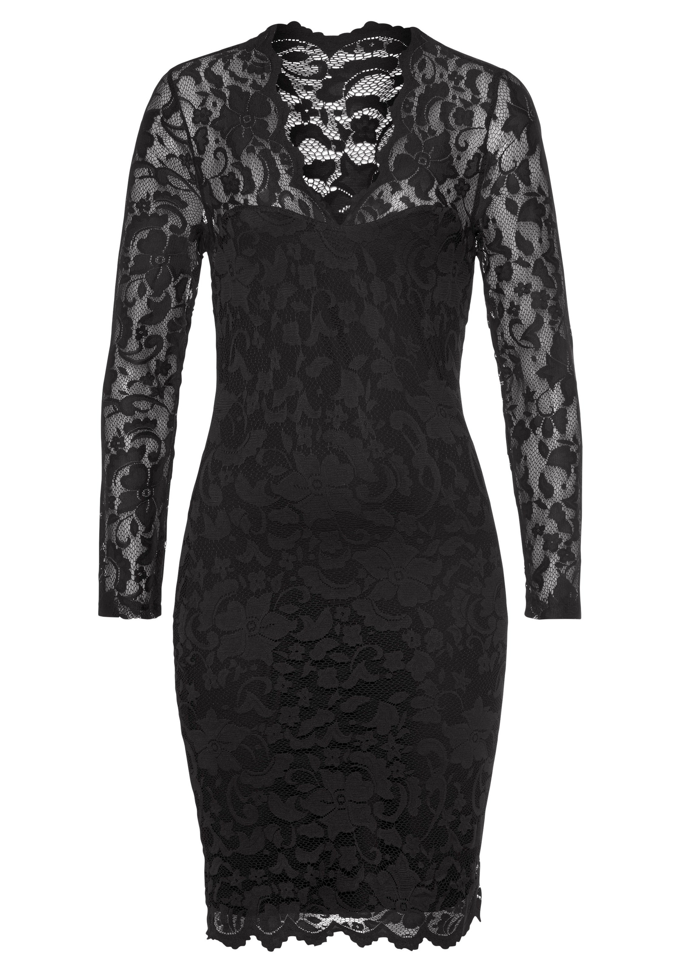 Laura Scott Spitzenkleid mit Raffinesse. online kaufen | BAUR