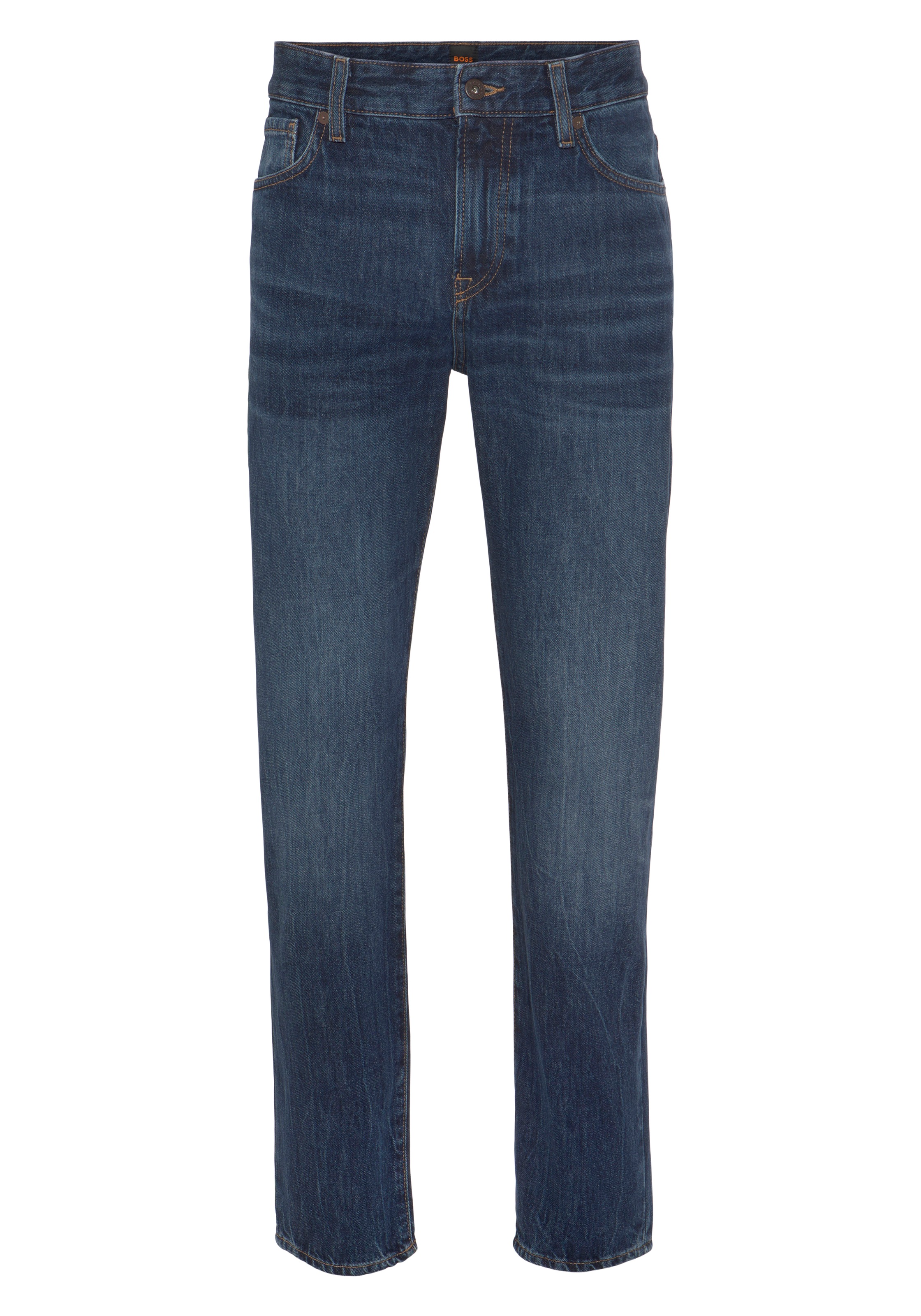 BOSS ORANGE Straight-Jeans »Re.Maine BC 10251415 02«, mit BOSS Logo an ...