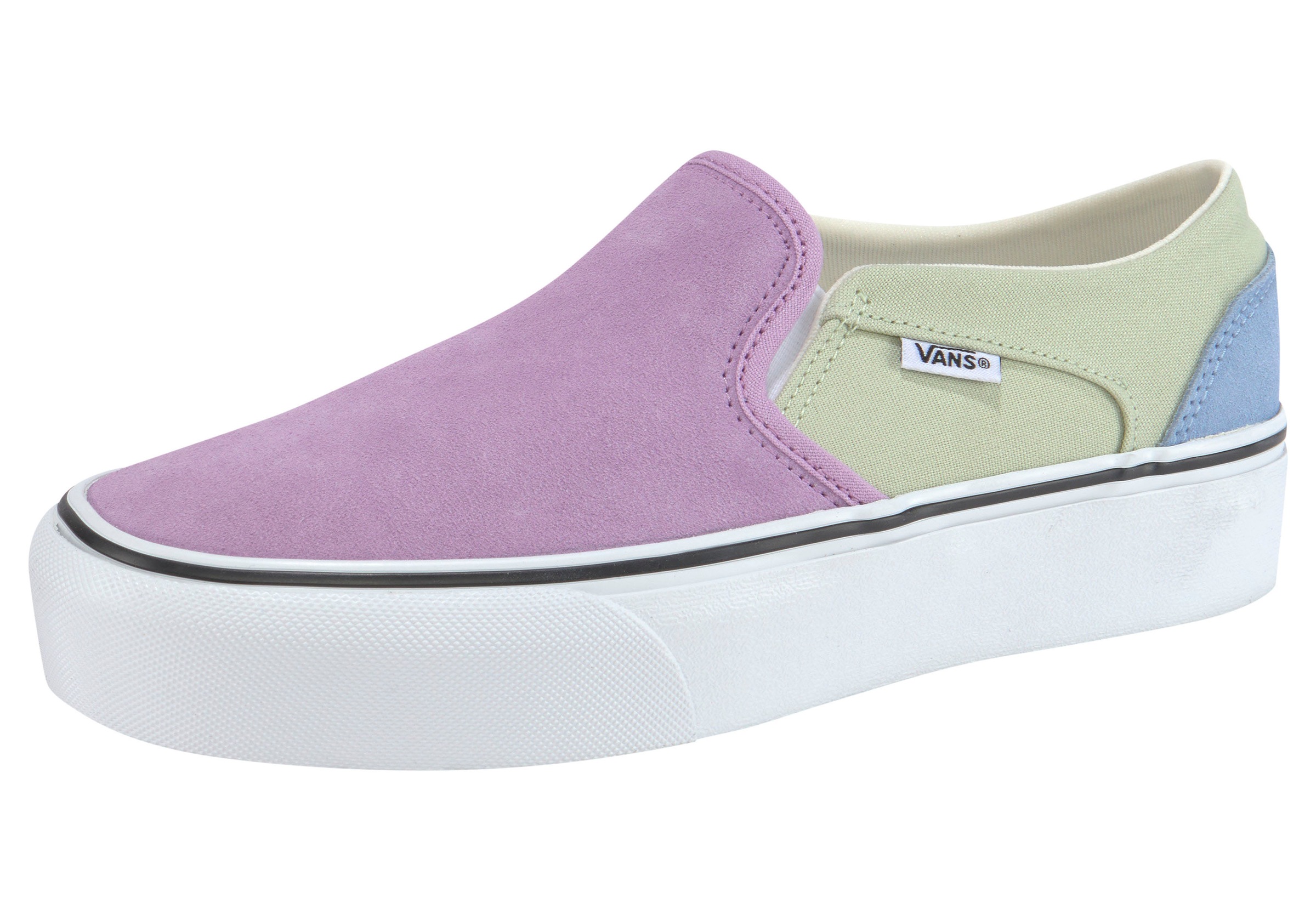 Vans Sneaker »Asher«, mit dezentem Markenlabel auf Raten | BAUR
