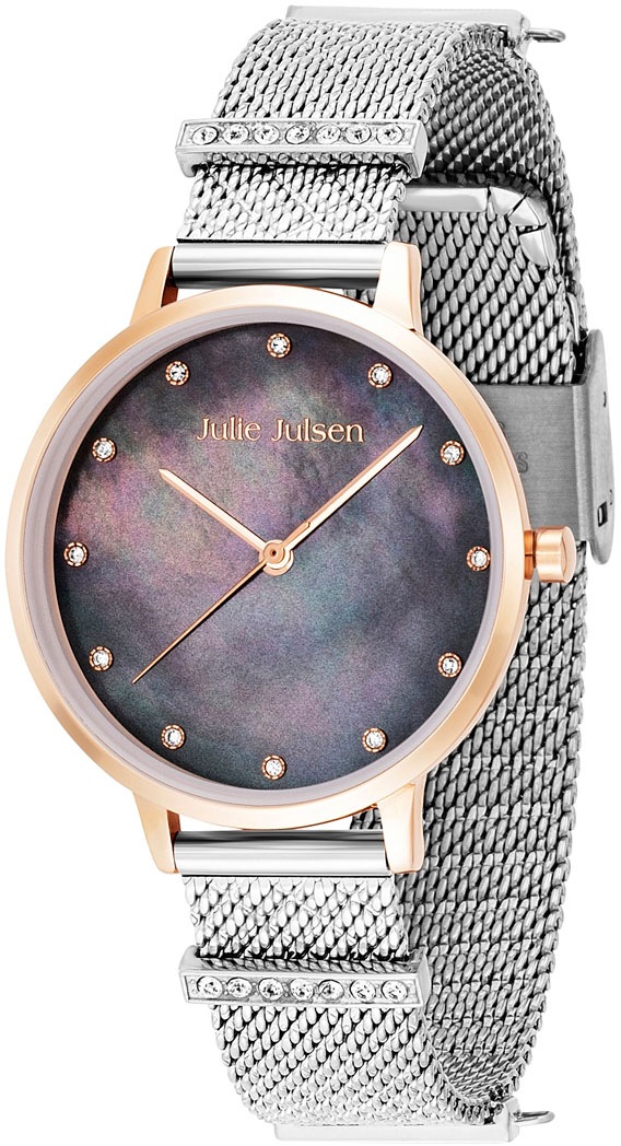Julie Julsen Quarzuhr »Charming Dark Pearl Bicolor, JJW1231RGSME-34-2 ...