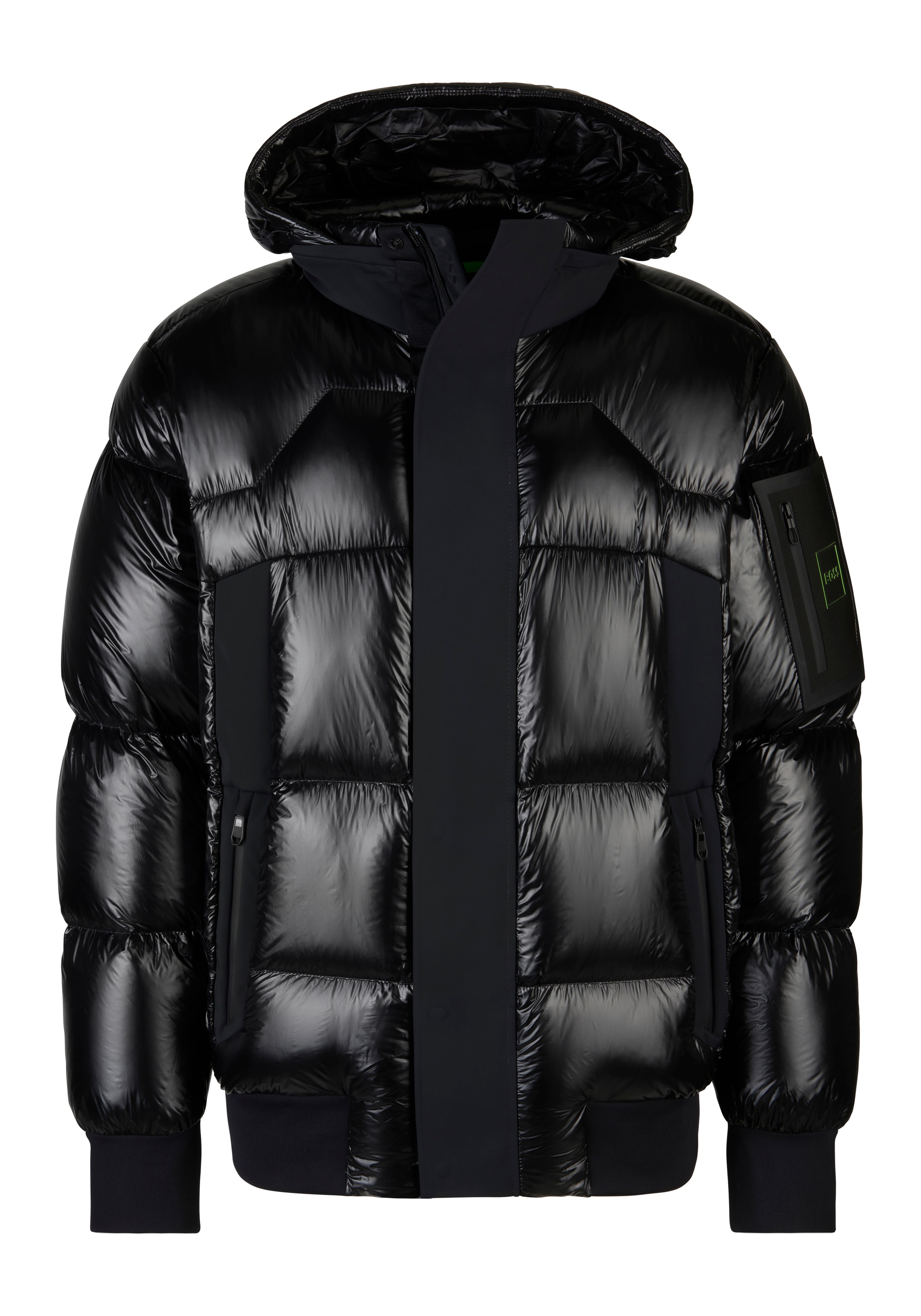 BOSS GREEN Funktionsjacke »J_Ronnie«, mit Kapuze, mit Ärmeltasche online kaufen | BAUR