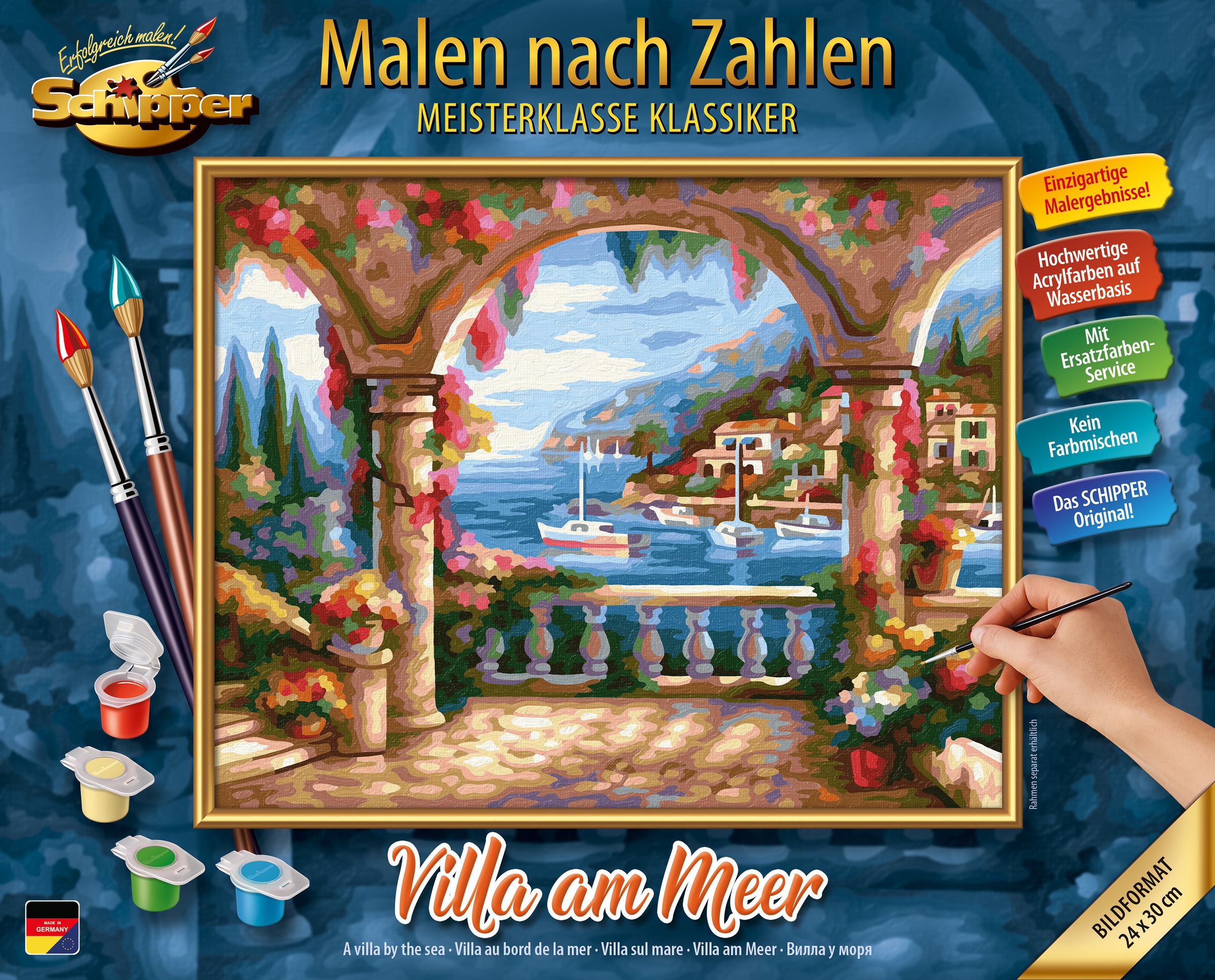 Schipper Malen nach Zahlen »Meisterklasse Klassiker - Villa am Meer« | BAUR
