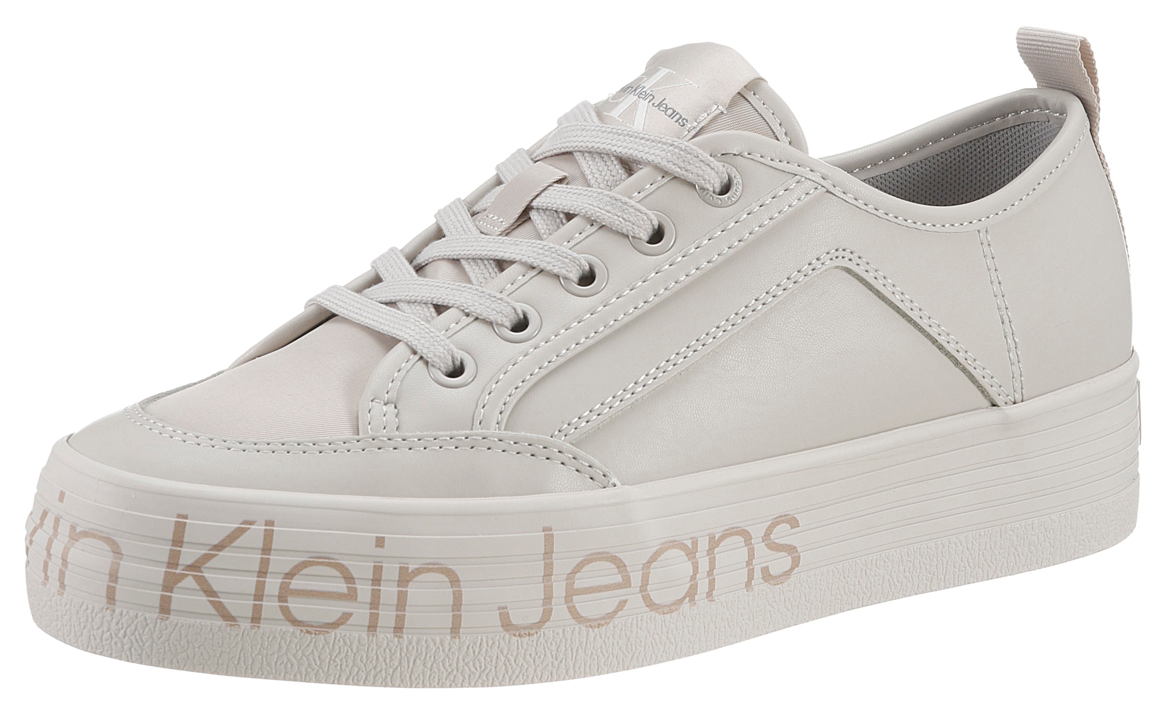 Calvin Klein Jeans Plateausneaker »VULC FLATF LOW WRAP AROUND LOGO ...