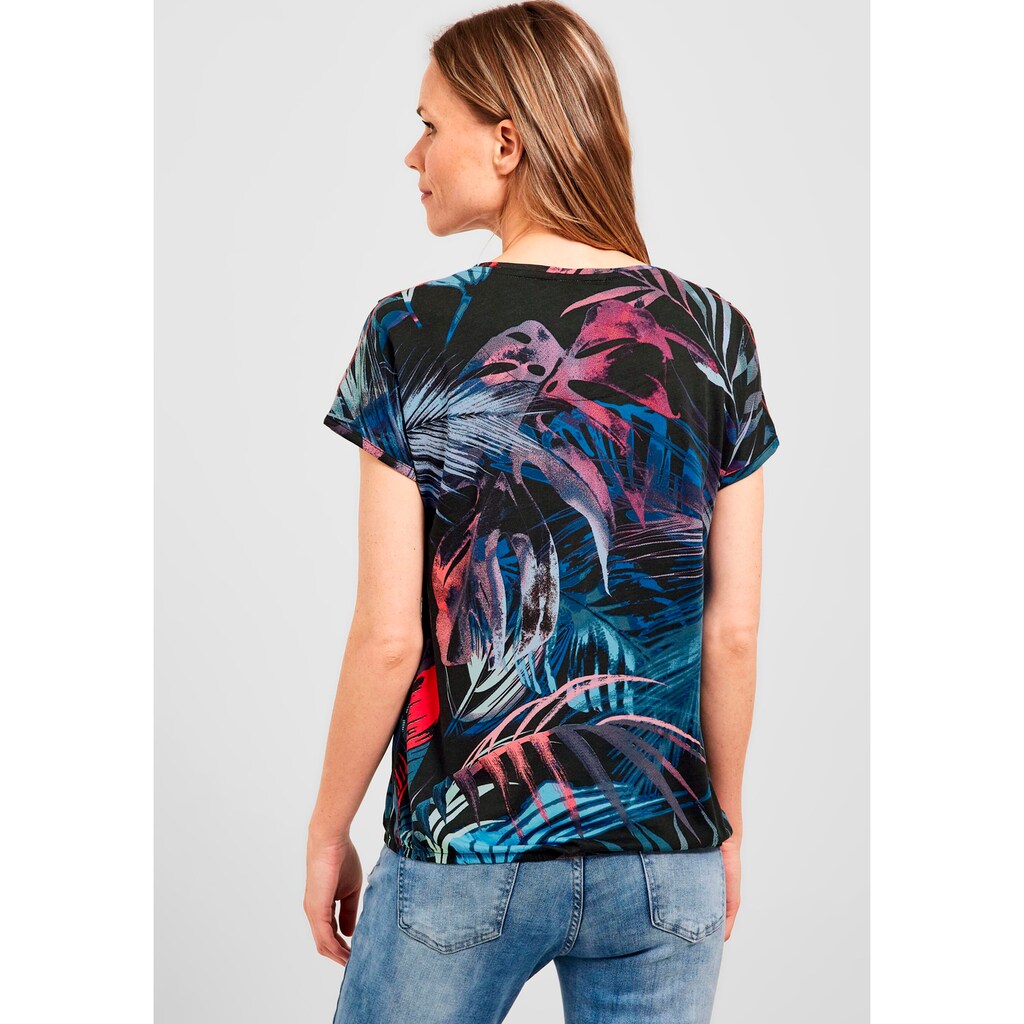 Cecil T Shirt Mit Cut Outs An Den Schultern Für Bestellen Baur