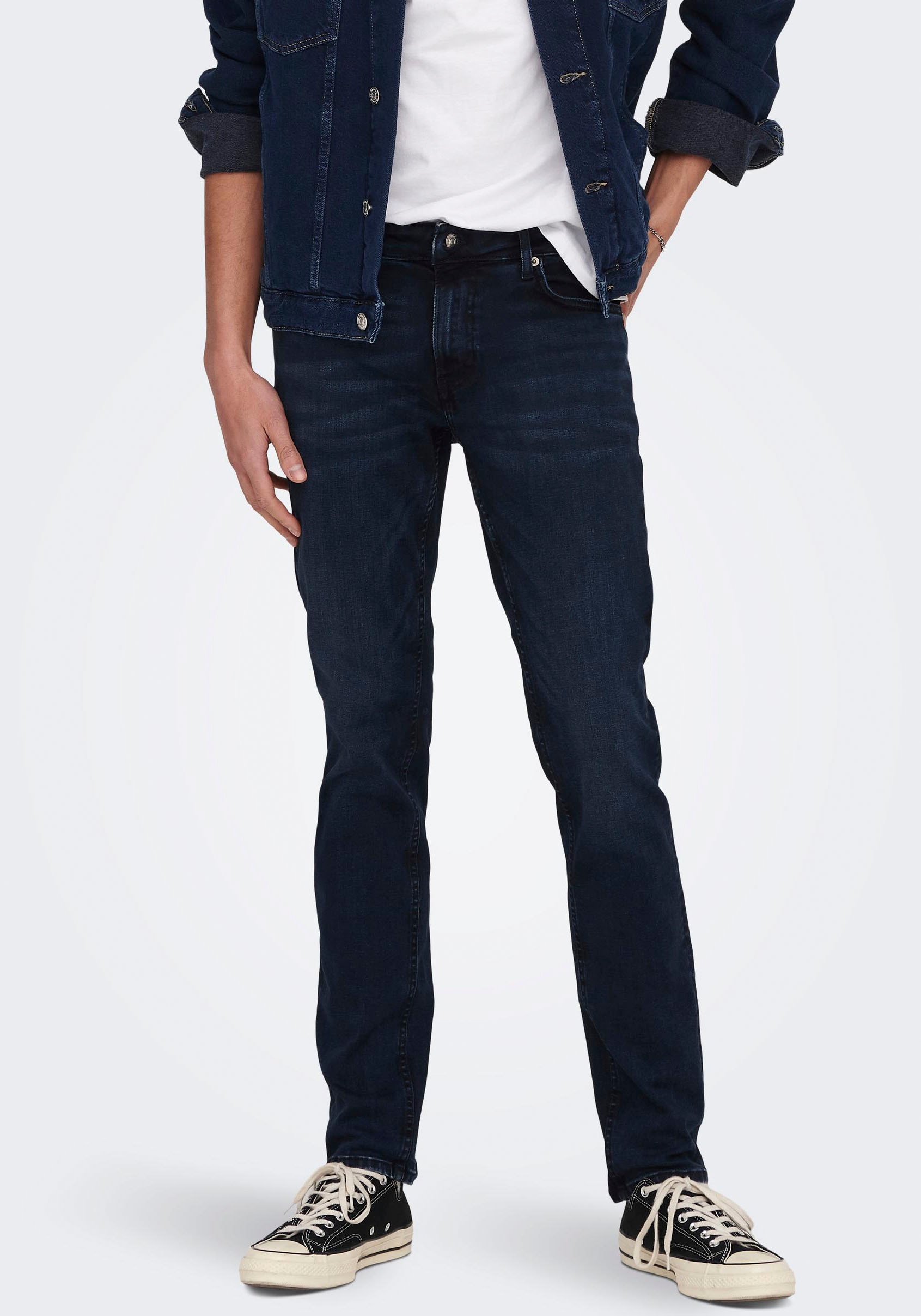 ONLY & SONS Slim-fit-Jeans »ONSLOOM SLIM DMB 9595 DOT DNM NOOS«, mit ...