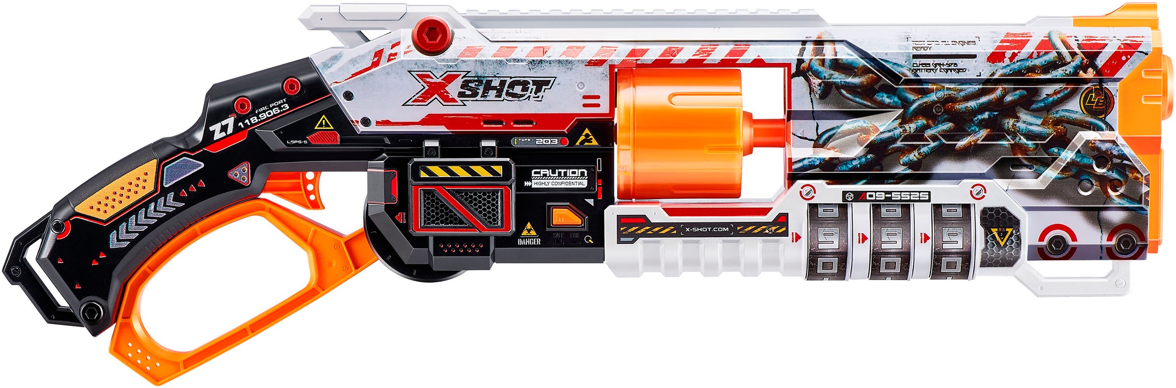 XSHOT Blaster »XSHOT, Skins Lock Blaster mit Darts« | BAUR