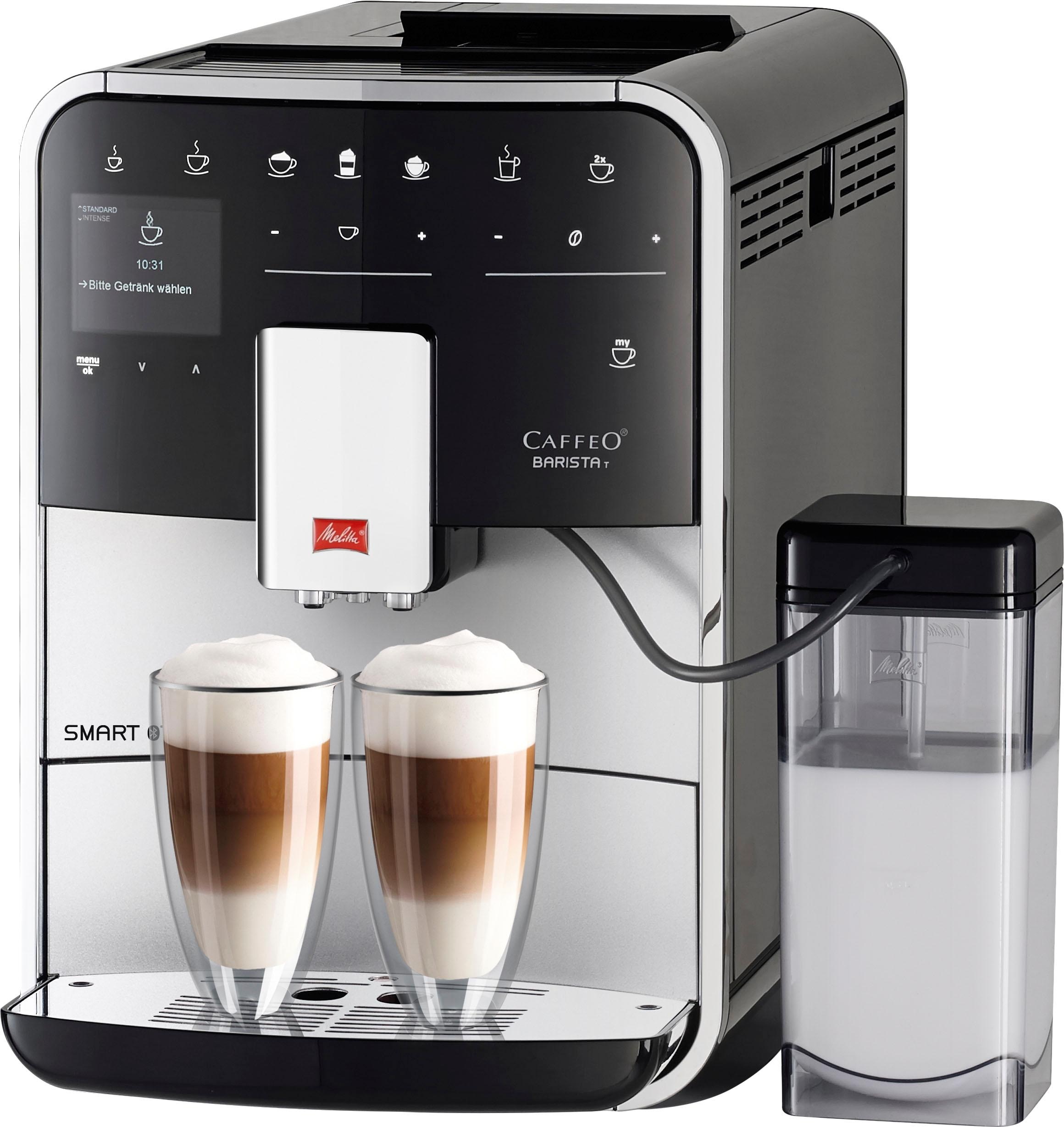 Melitta Kaffeevollautomat »Barista T Smart® F 83/0-101, silber«, 4 ...