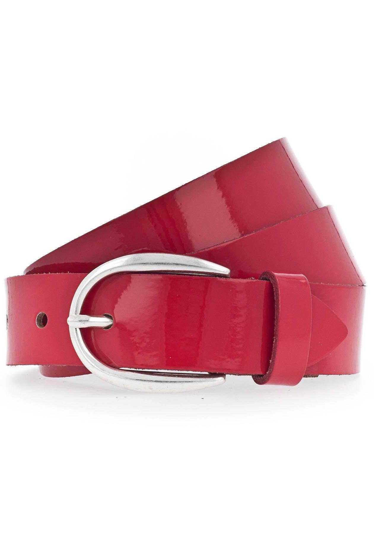 Black Friday Vanzetti Ledergürtel, Edles Lack-Design | BAUR