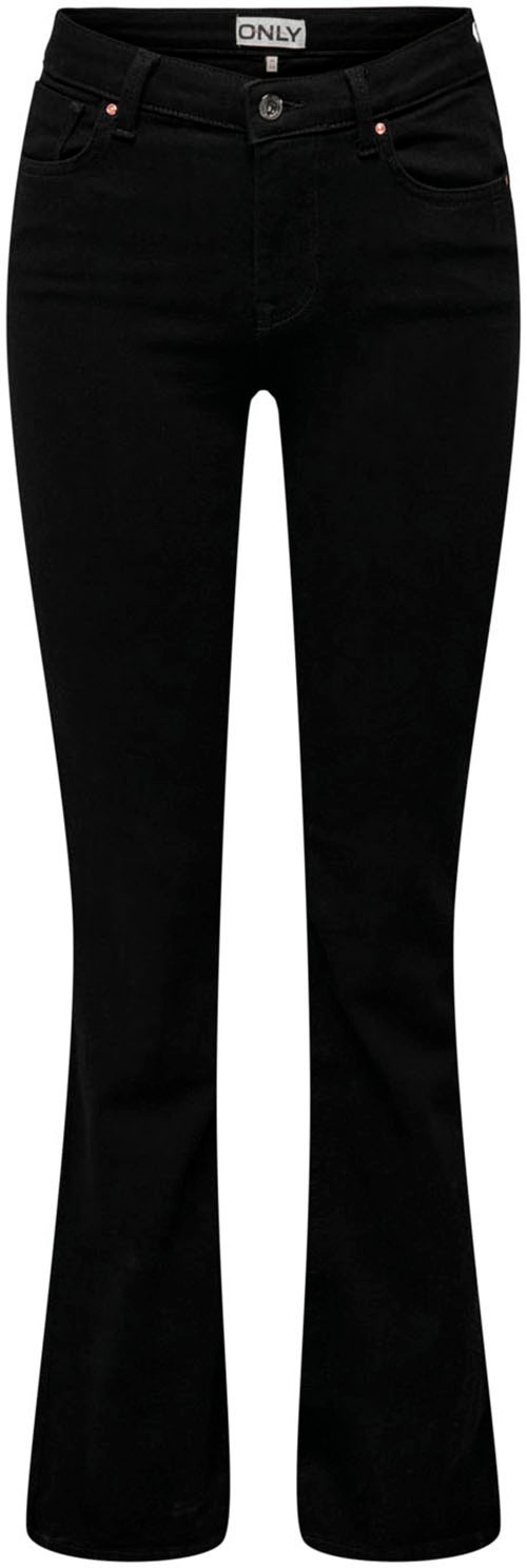 ONLY Bootcut-Jeans »ONLPOWER MID PUSH UP SWEET FLARE DNM EXT« online ...
