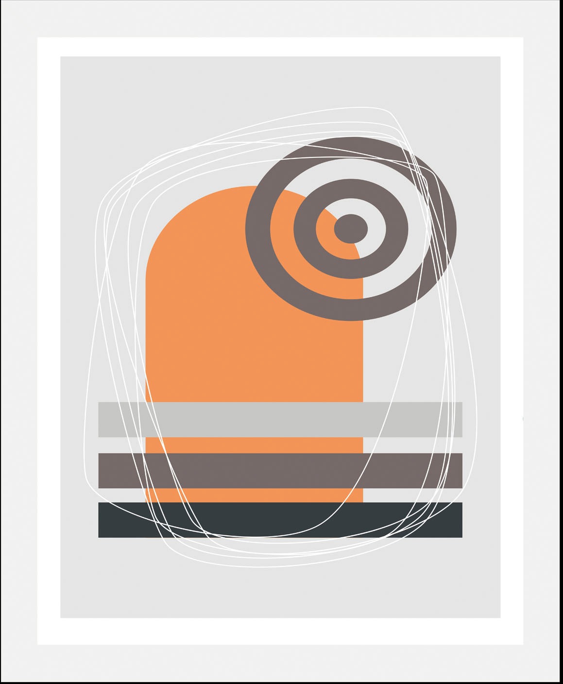 queence Bild »Fia«, Abstrakt, (1 St.), gerahmt kaufen | BAUR