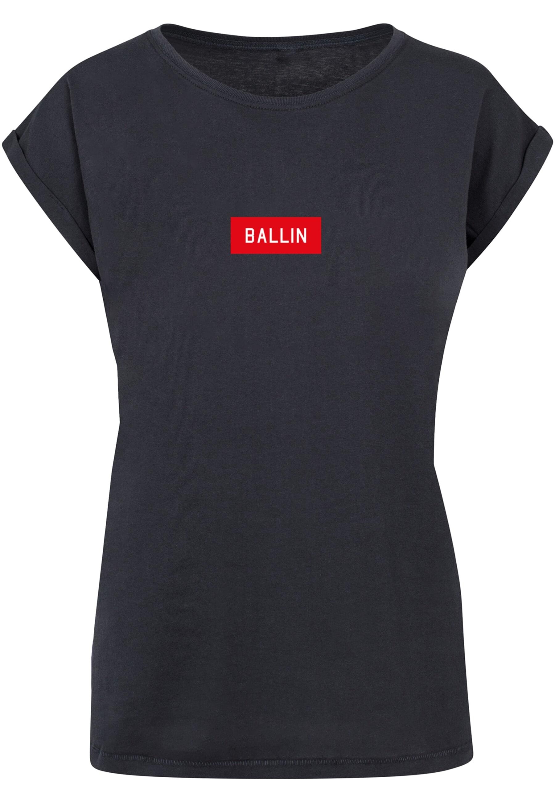 MisterTee T-Shirt »MisterTee Damen Ladies Ballin Box Extended Shoulder ...