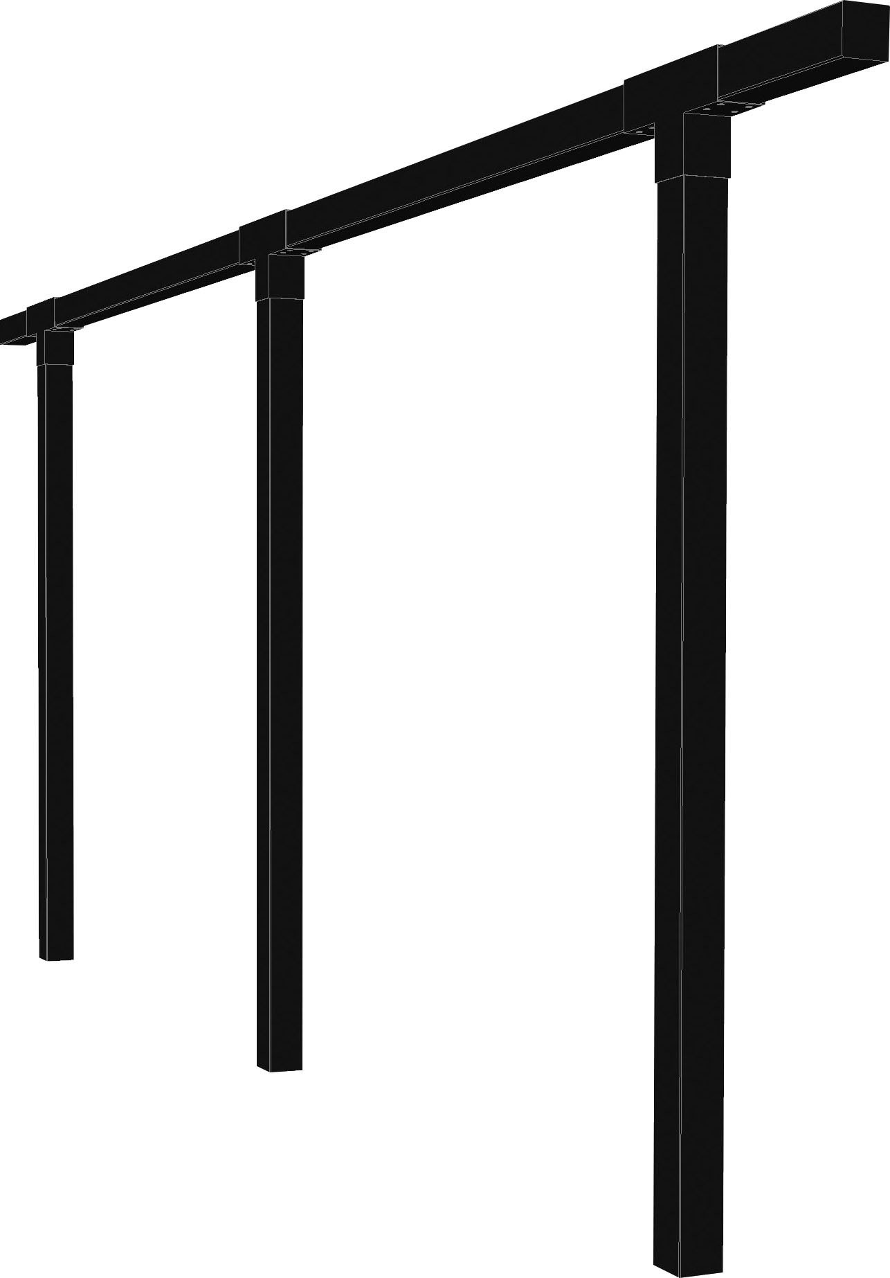 PLUS Pergola »Cubic« auf Rechnung | BAUR