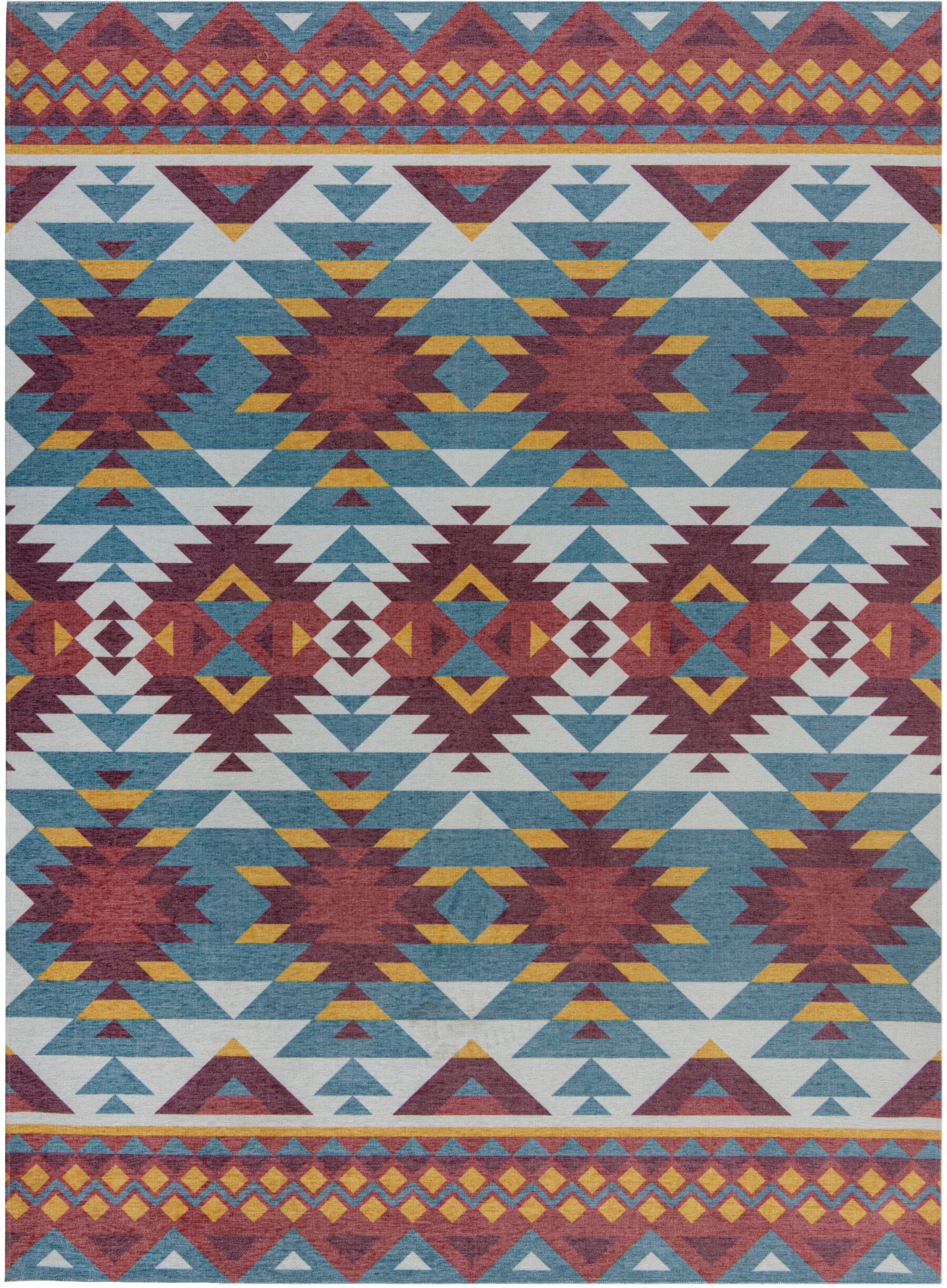 FLAIR RUGS Teppich »KOLE AZTEC«, rechteckig | BAUR